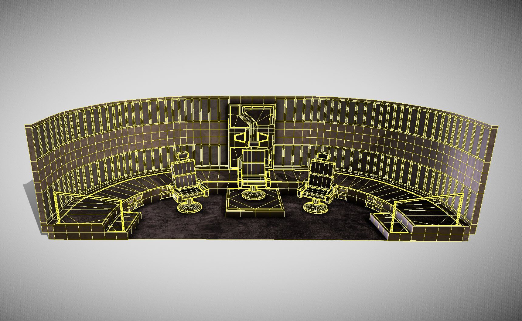 Empty Command Bridge - 3D Model by SimonTGriffiths