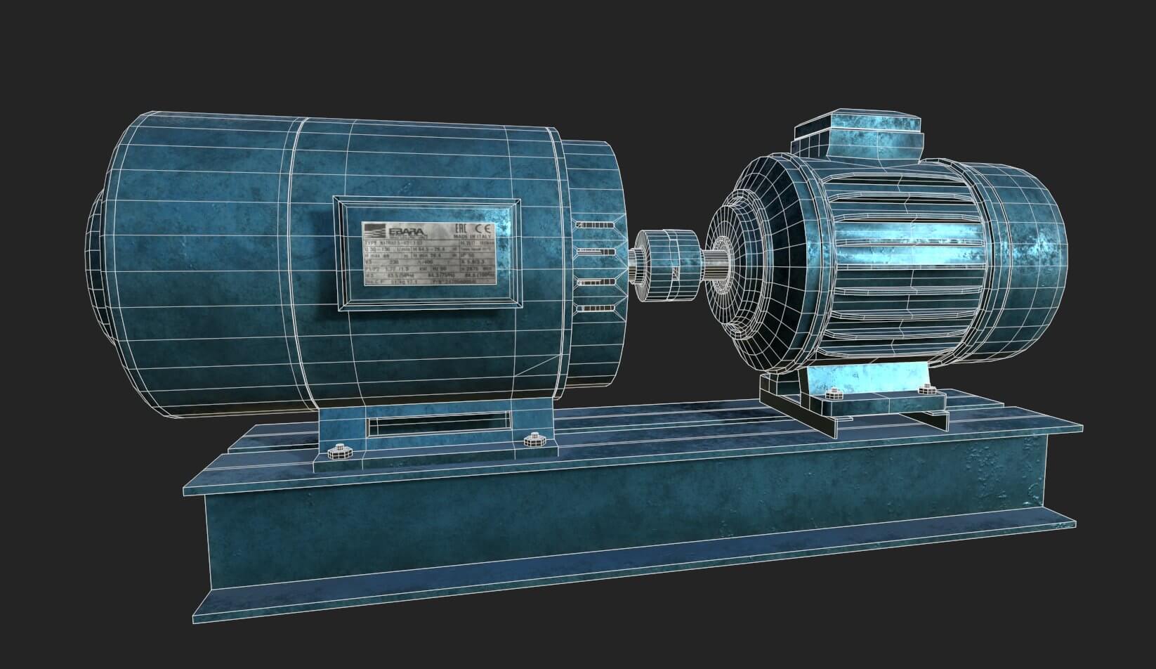 Generator Set - 3D Model by SimonTGriffiths