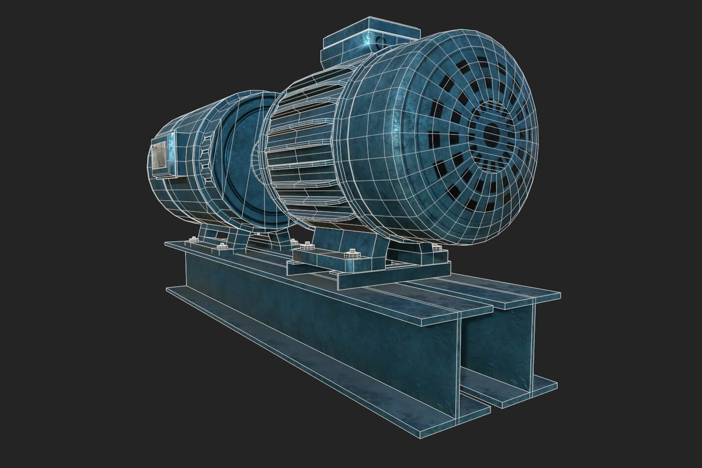 Generator Set - 3D Model by SimonTGriffiths
