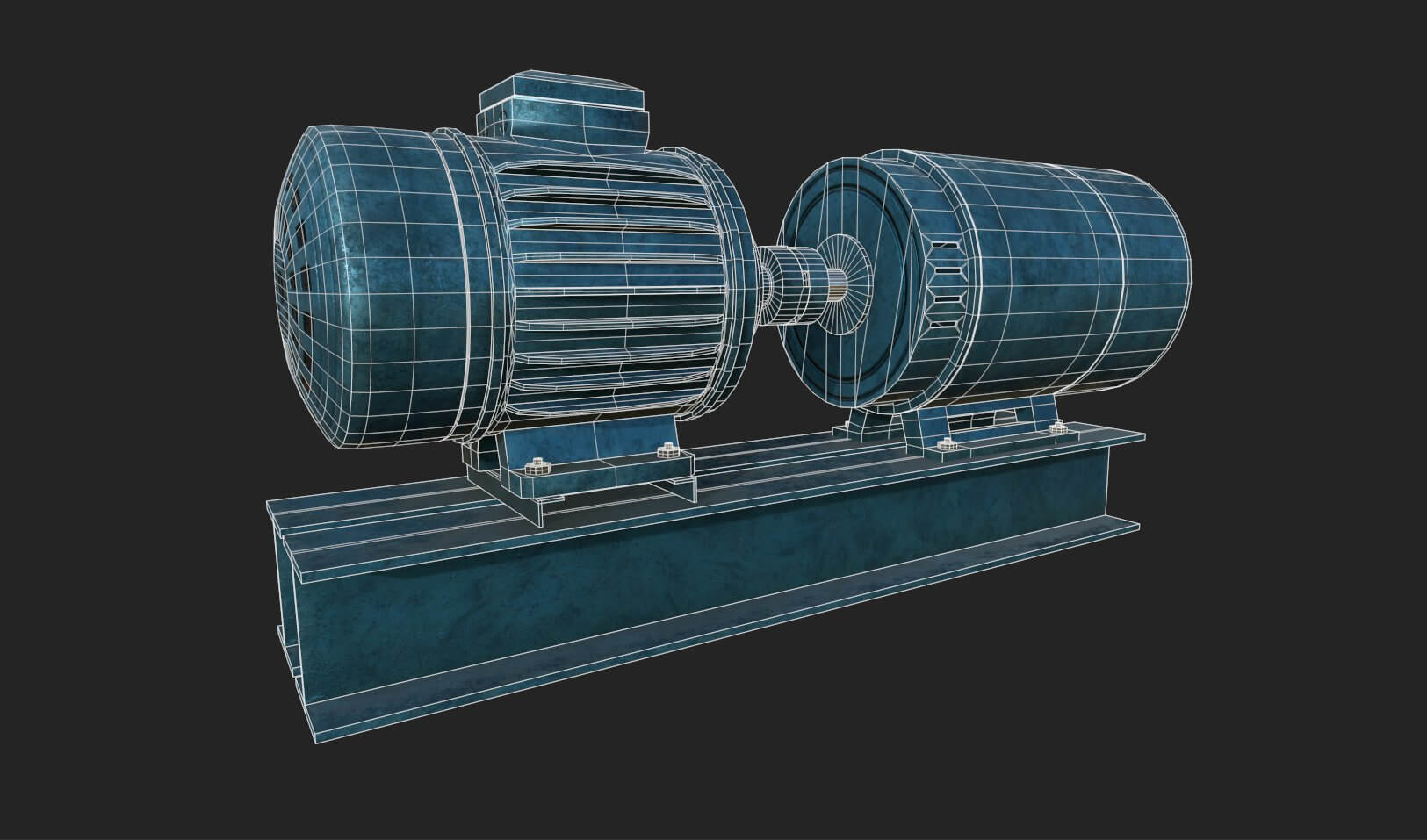 Generator Set - 3D Model by SimonTGriffiths