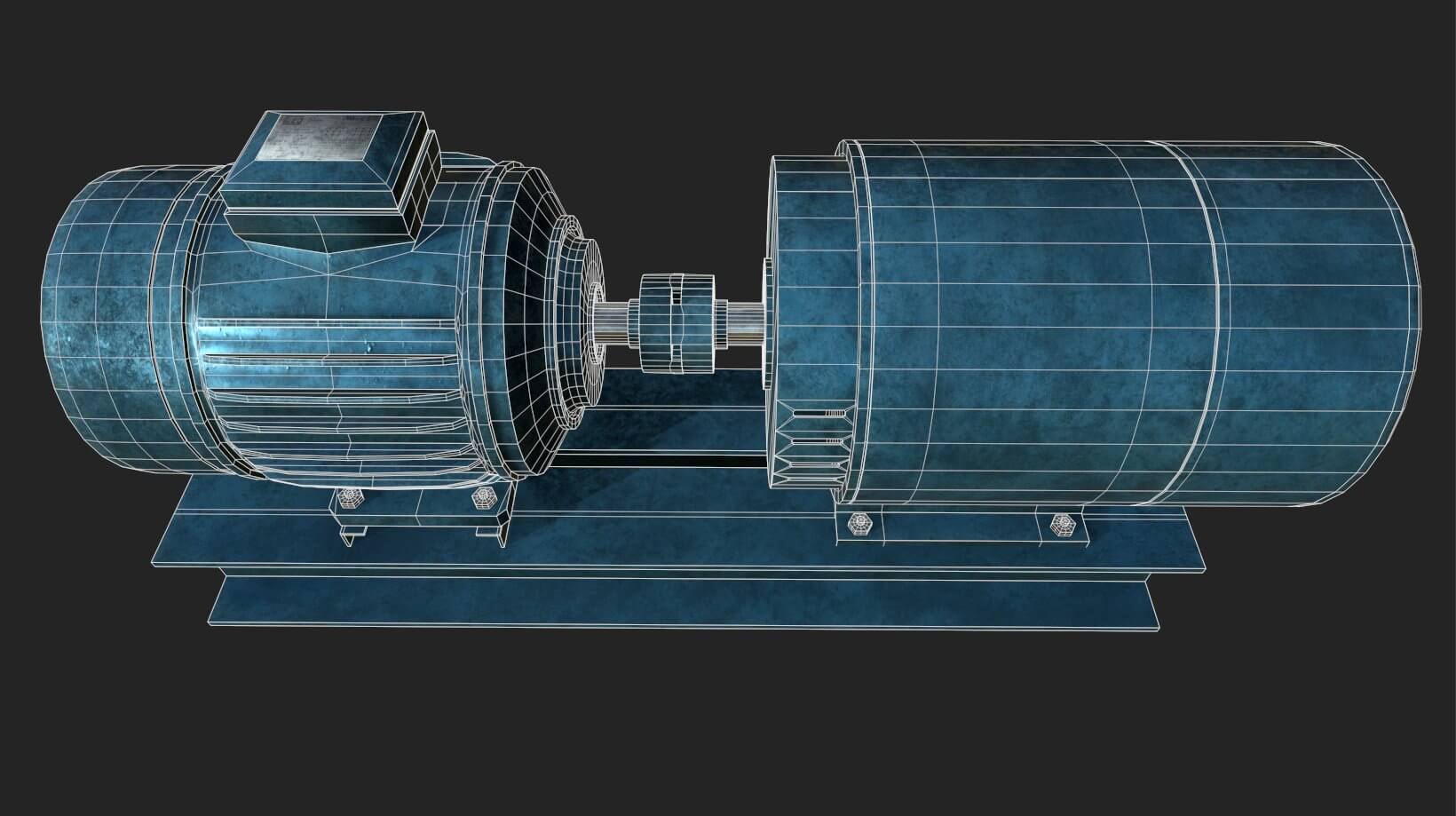 Generator Set - 3D Model by SimonTGriffiths