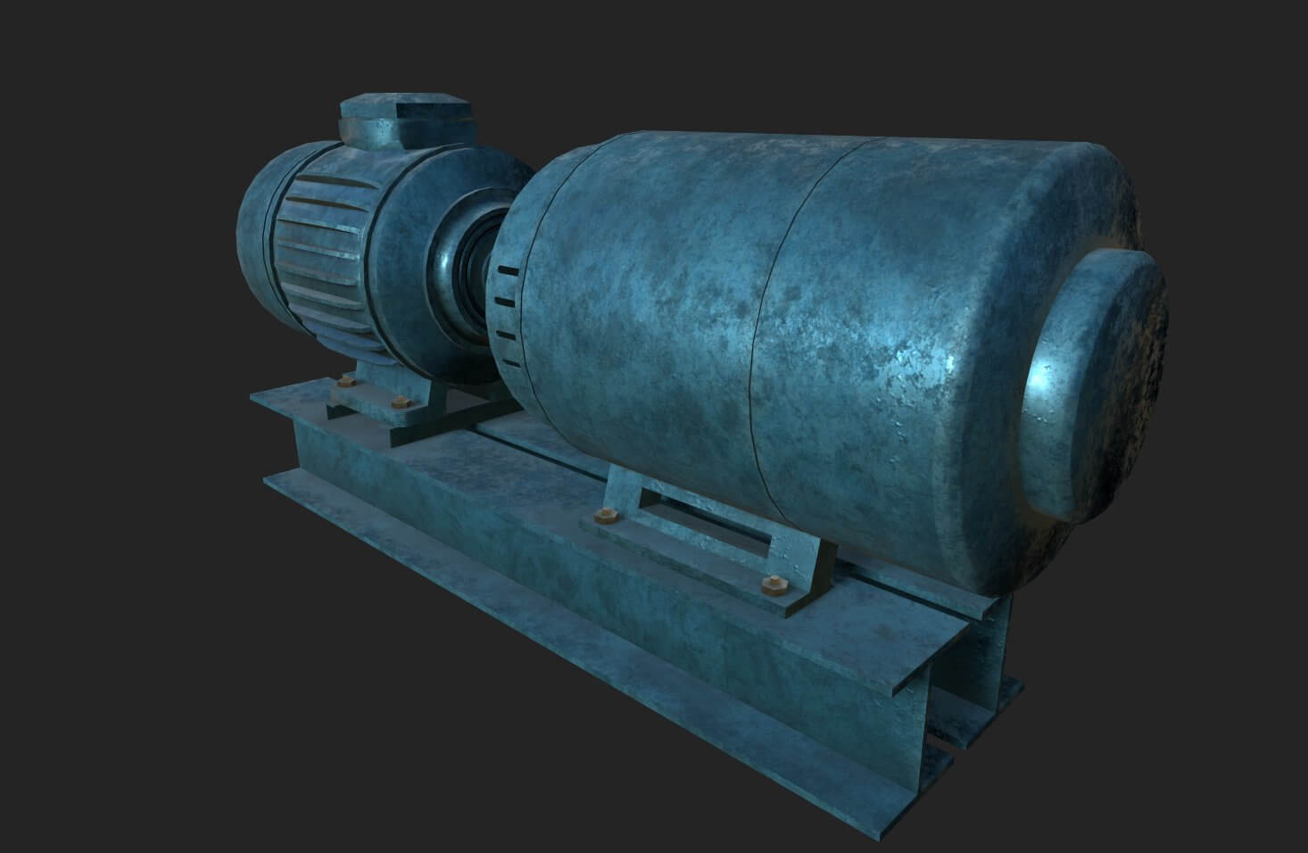 Generator Set - 3D Model by SimonTGriffiths