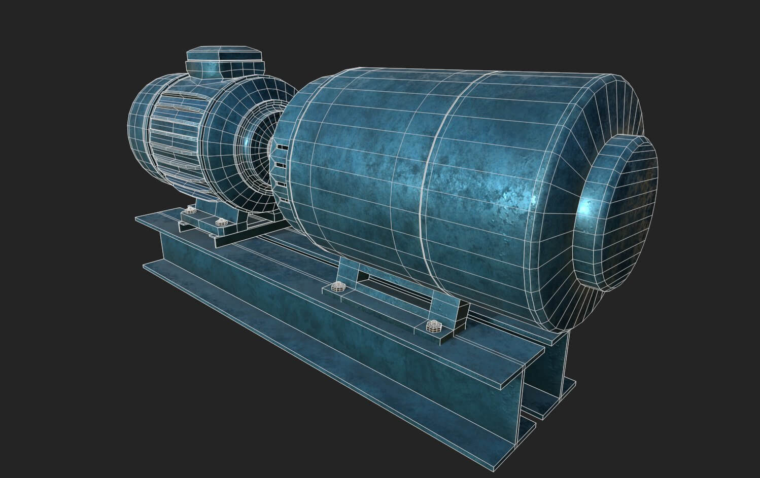 Generator Set - 3D Model by SimonTGriffiths