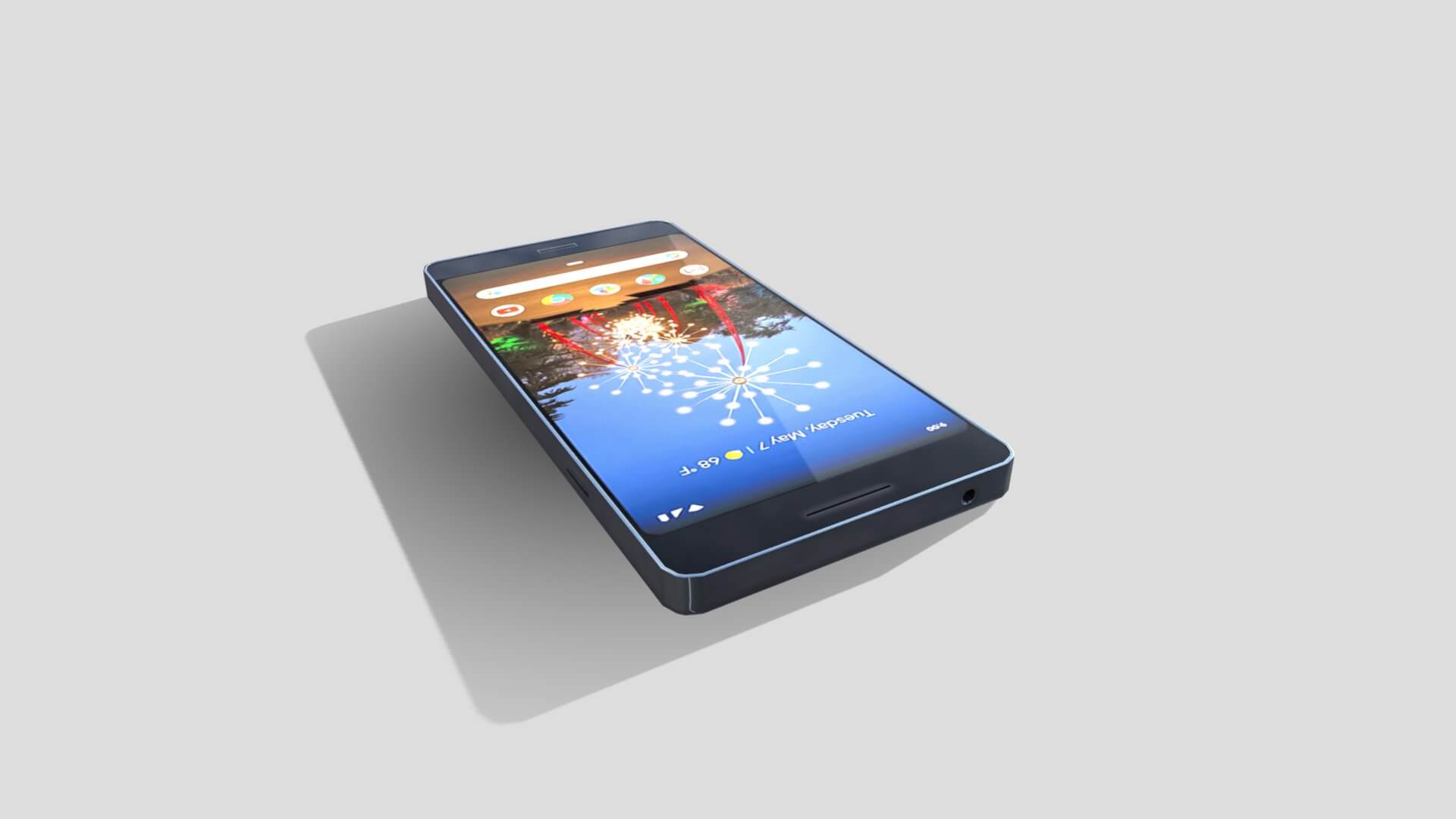 Generic Cell Phone - 3D Model by SimonTGriffiths