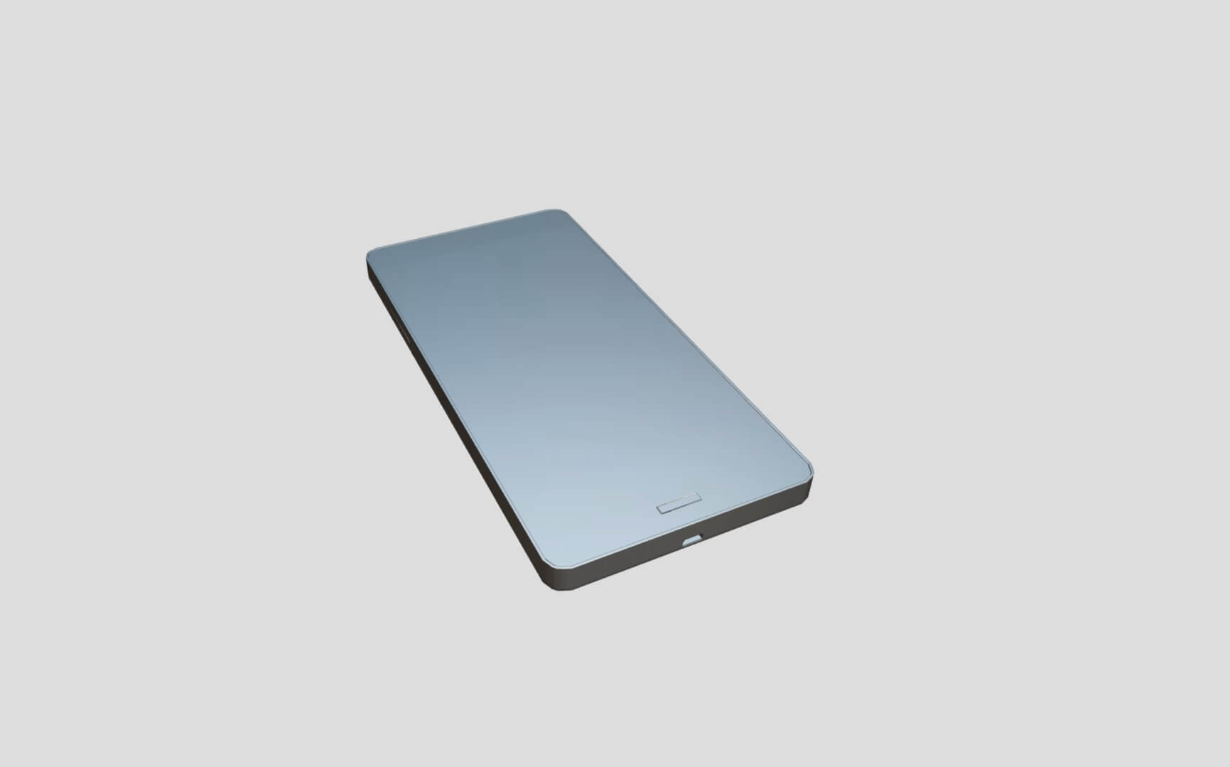 Generic Cell Phone - 3D Model by SimonTGriffiths