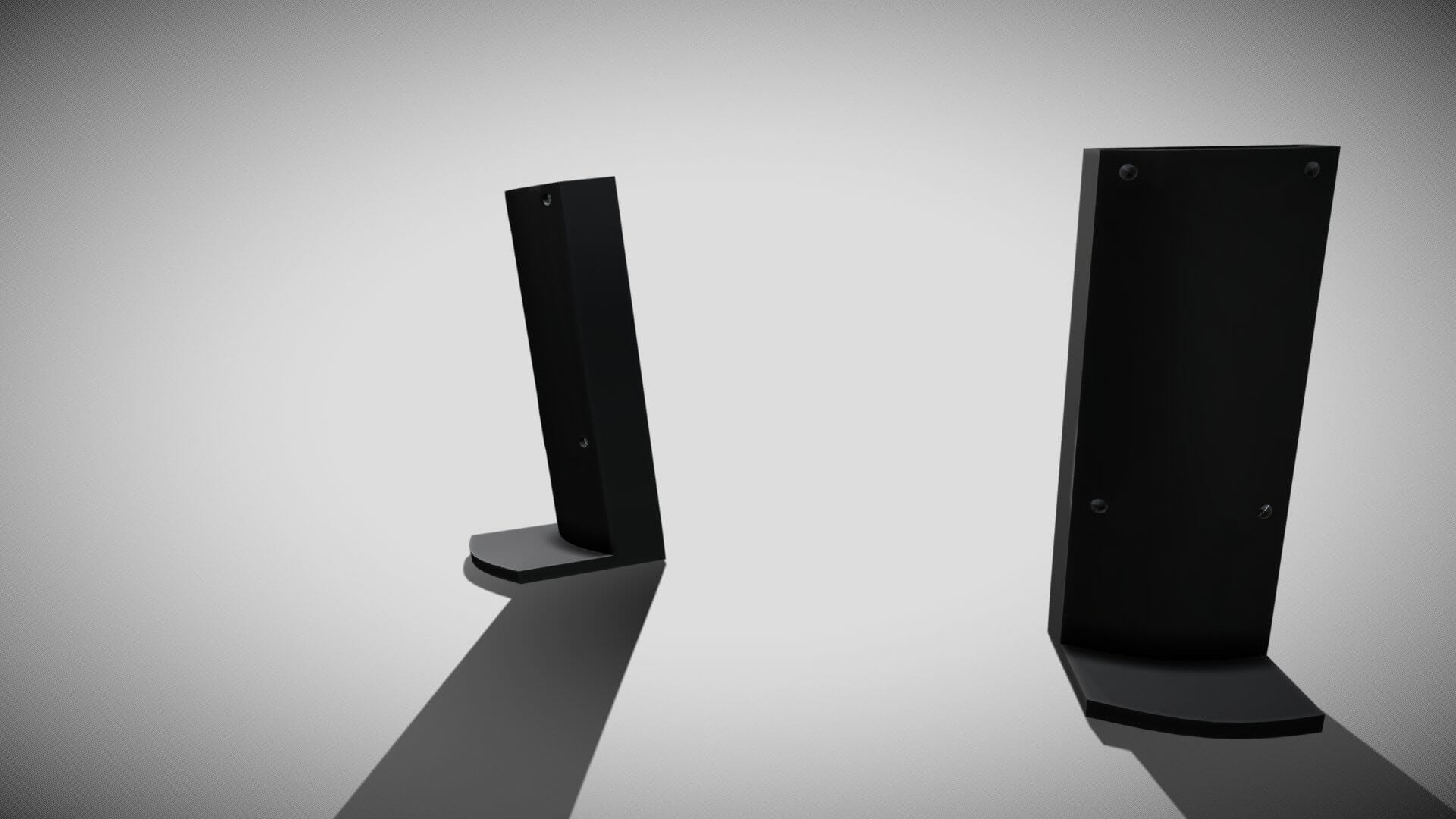 Generic Desktop Speakers - 3D Model by SimonTGriffiths