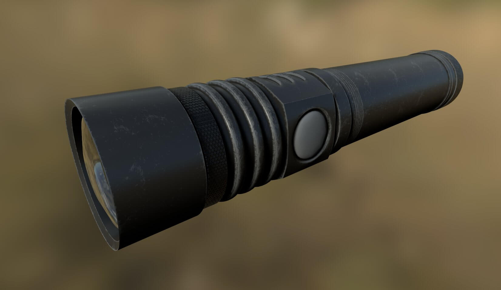 Generic Flashlight - 3D Model by SimonTGriffiths