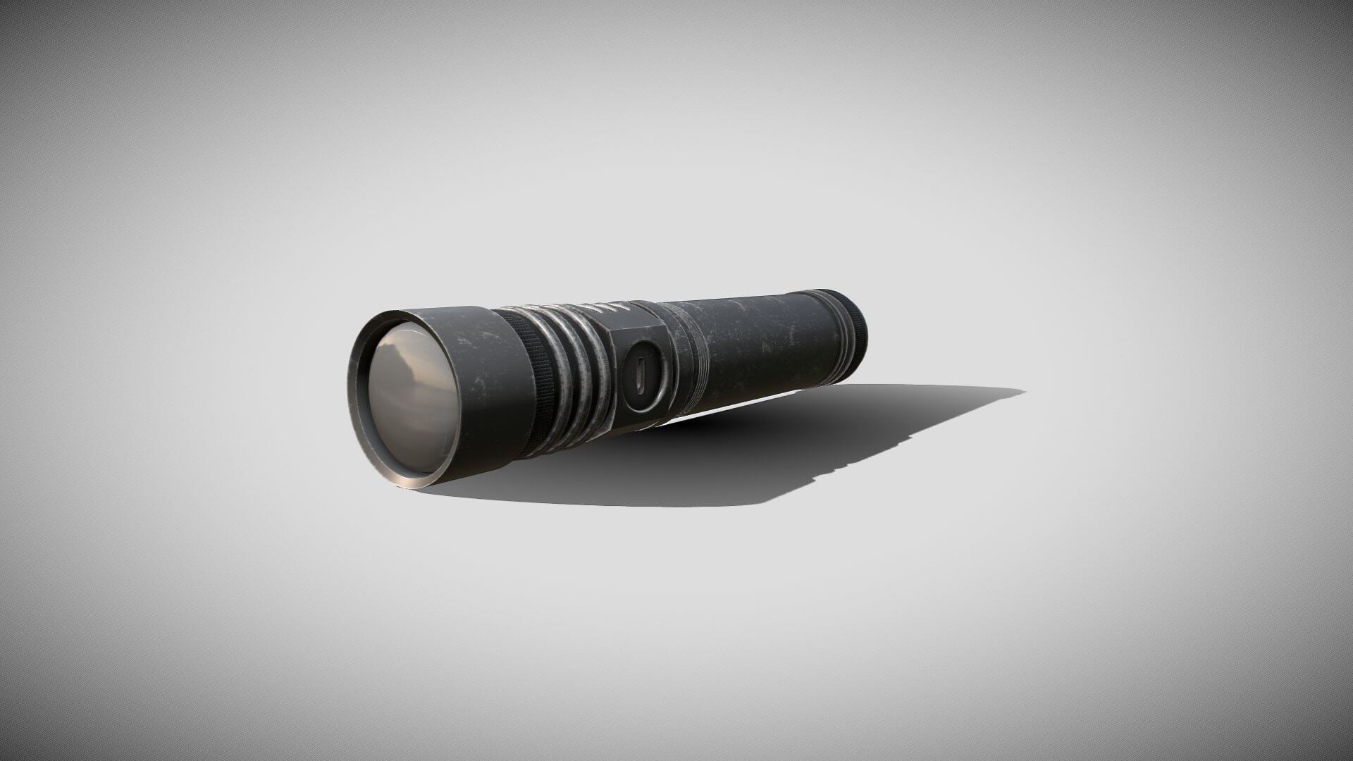 Generic Flashlight - 3D Model by SimonTGriffiths