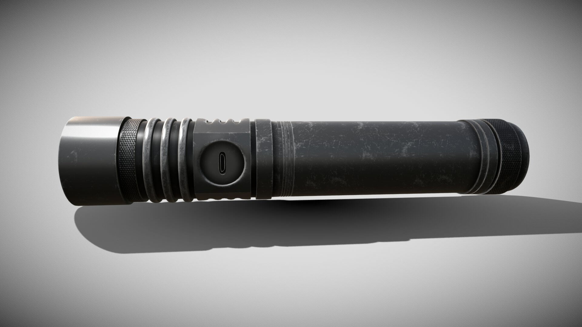 Generic Flashlight - 3D Model by SimonTGriffiths