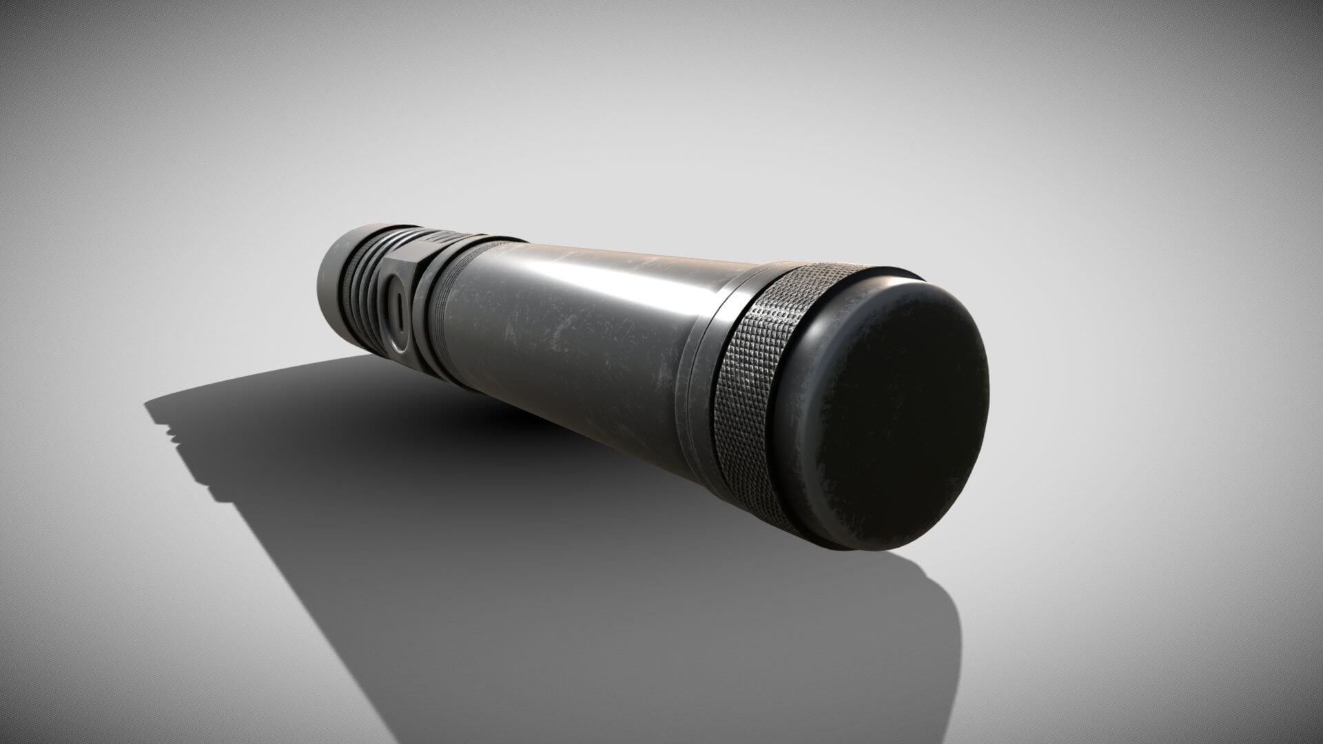 Generic Flashlight - 3D Model by SimonTGriffiths