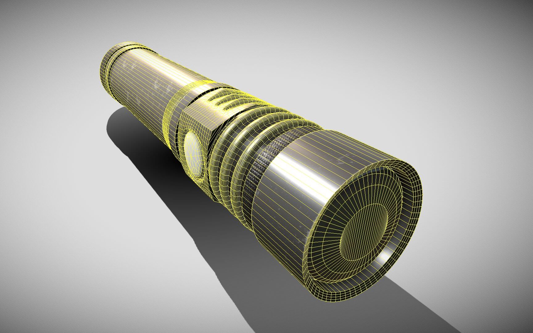 Generic Flashlight - 3D Model by SimonTGriffiths