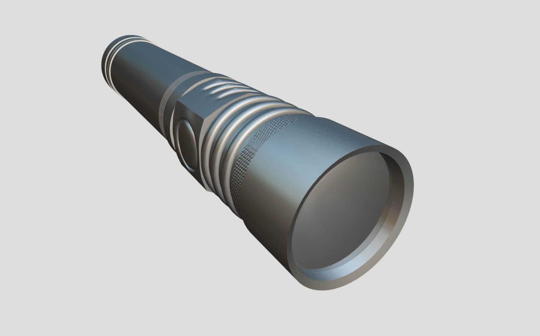 Generic Flashlight - 3D Model by SimonTGriffiths