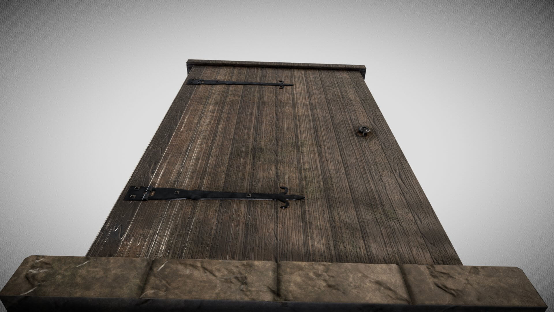 Medieval Door - 3D Model by SimonTGriffiths