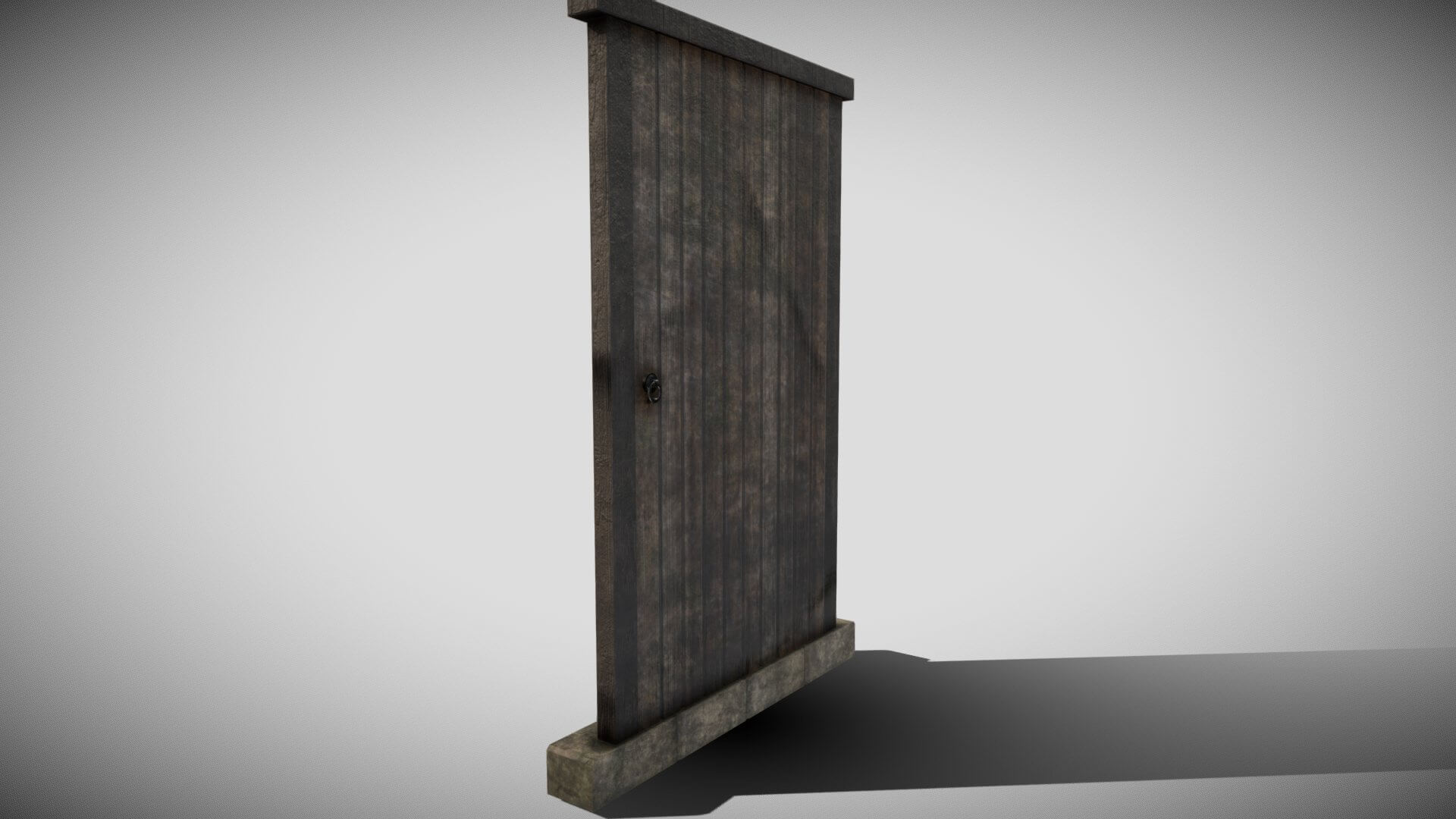 Medieval Door - 3D Model by SimonTGriffiths