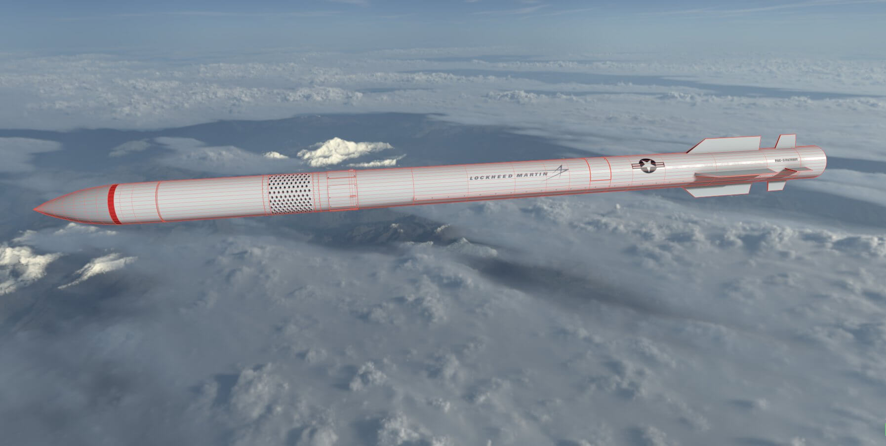 PAC 3 Missile - 3D Model by SimonTGriffiths