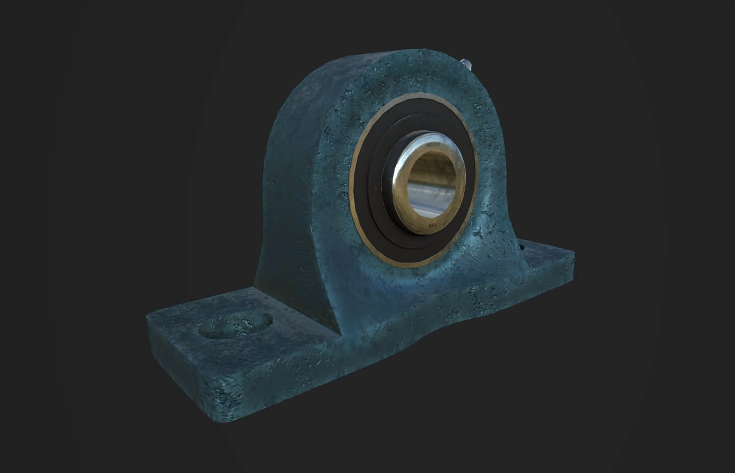 Pillow Block Bearing - 3D Model by SimonTGriffiths