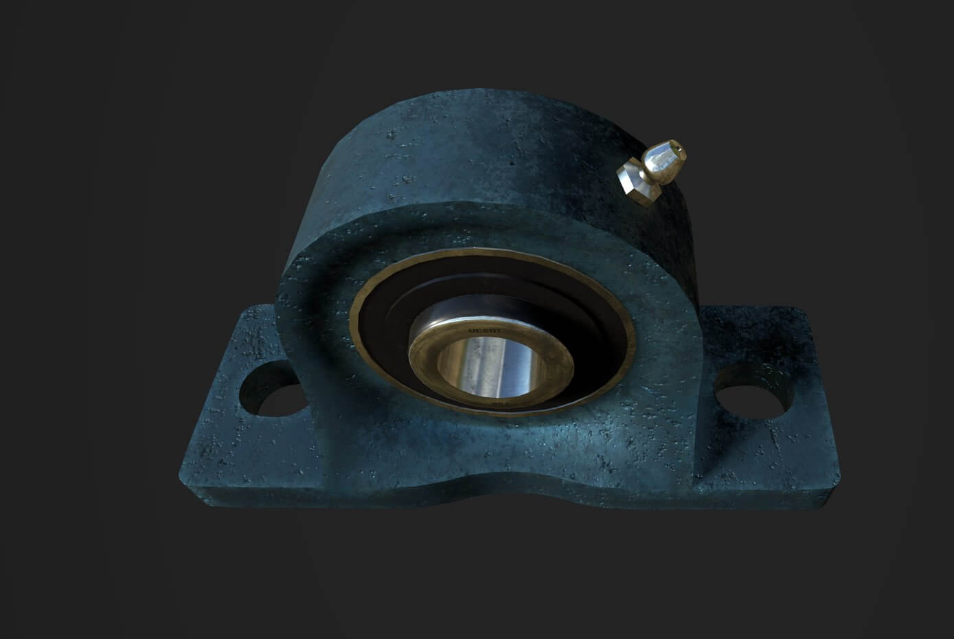 Pillow Block Bearing - 3D Model by SimonTGriffiths