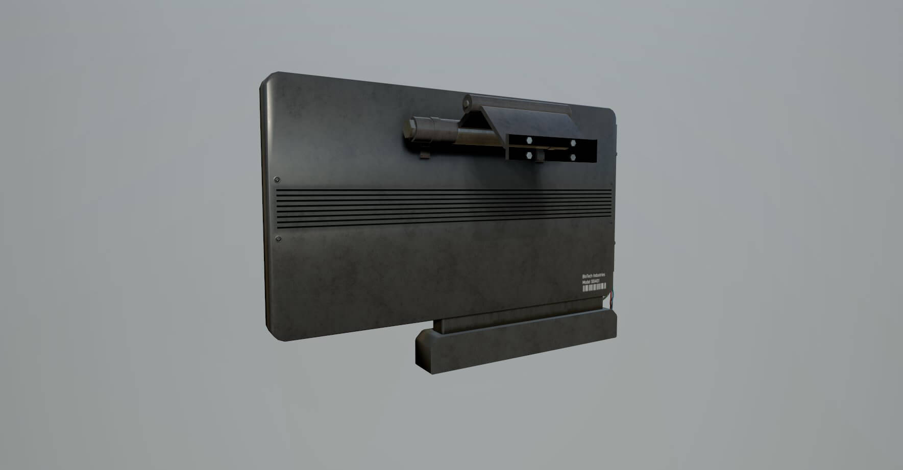Sci-Fi Display Panel 3D Model by SimonTGriffiths