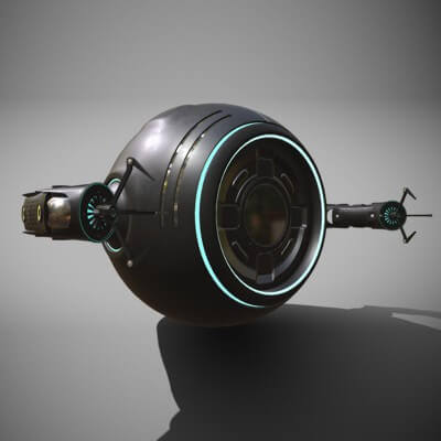 Blend 3D Models | Science Fiction | Drones | RenderHub