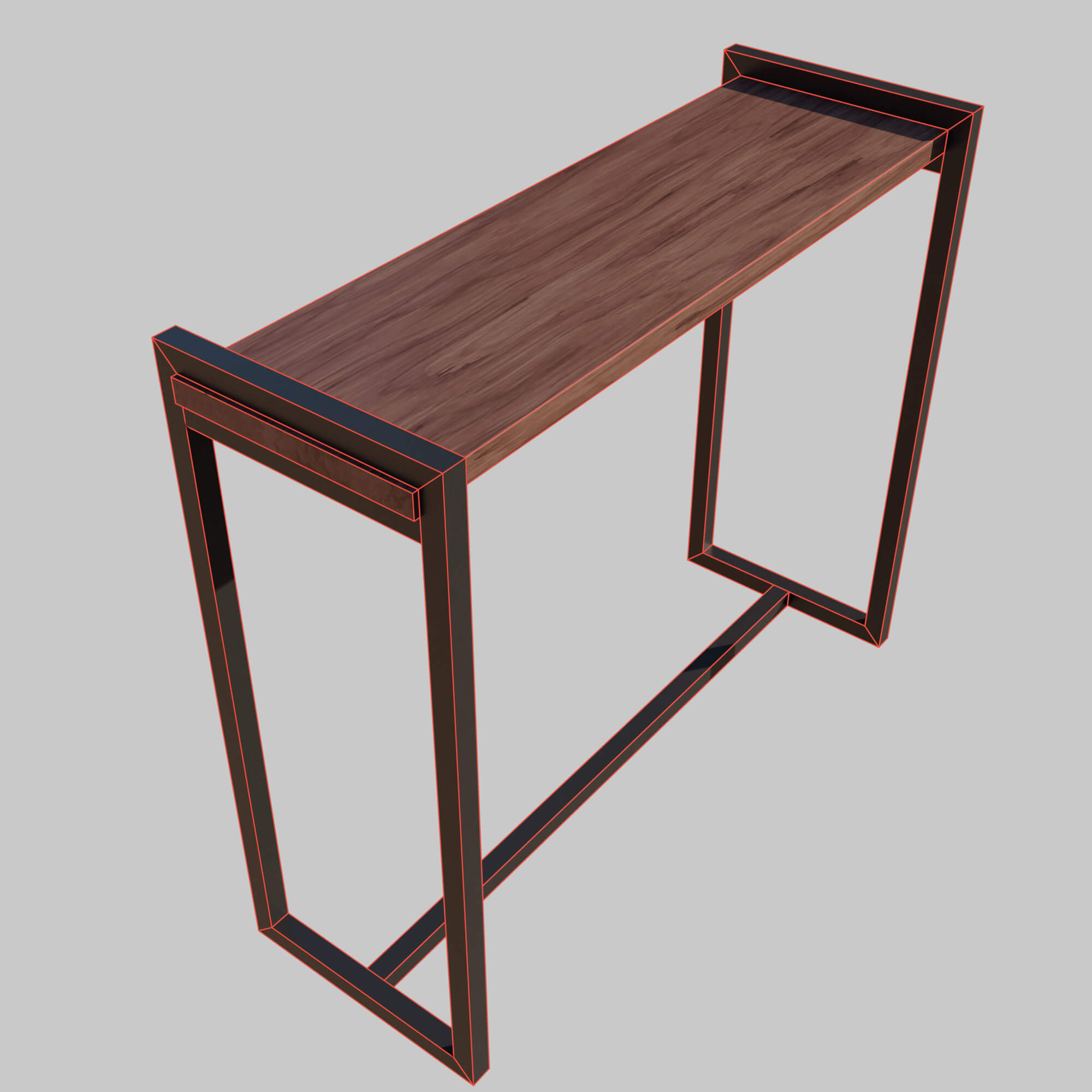 Table for Cafe - 3D Model by Simple3D