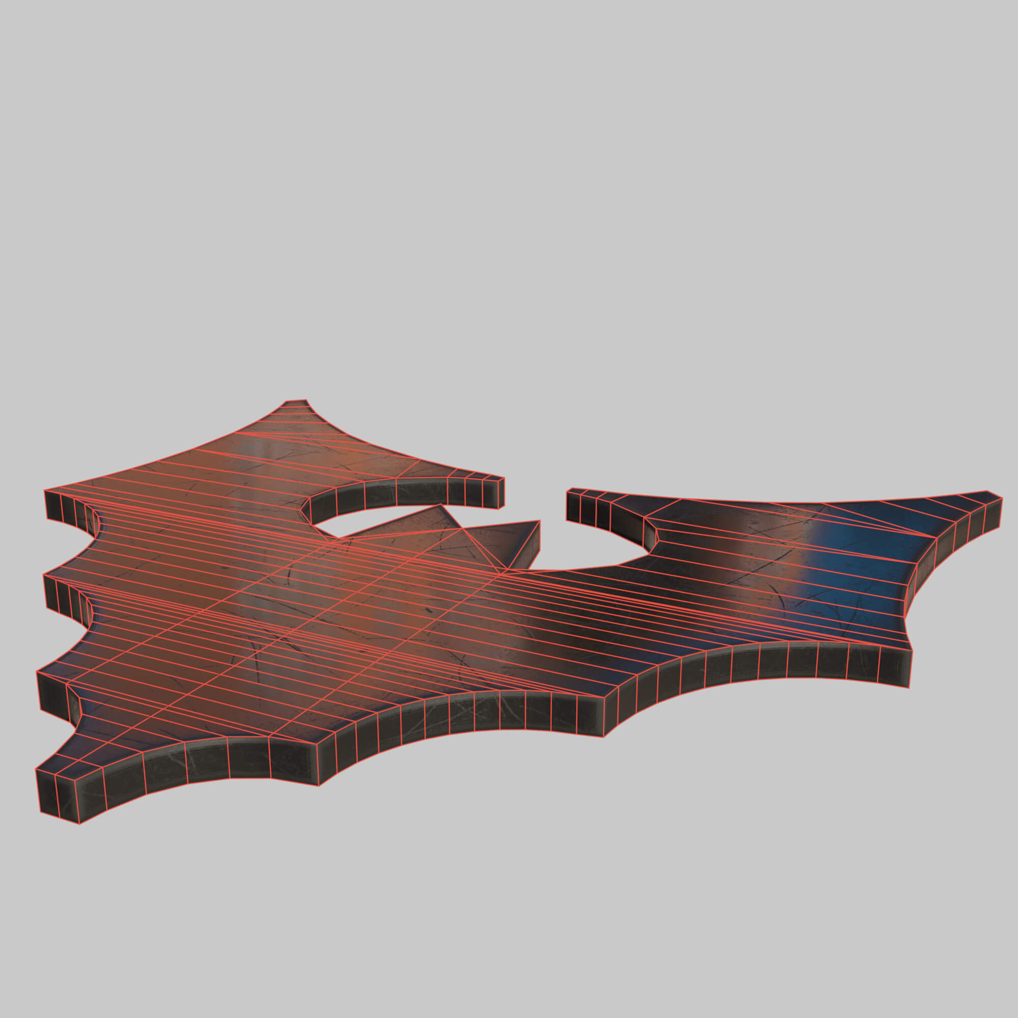 Bat Silhouette - Free 3D Model by Simple3D