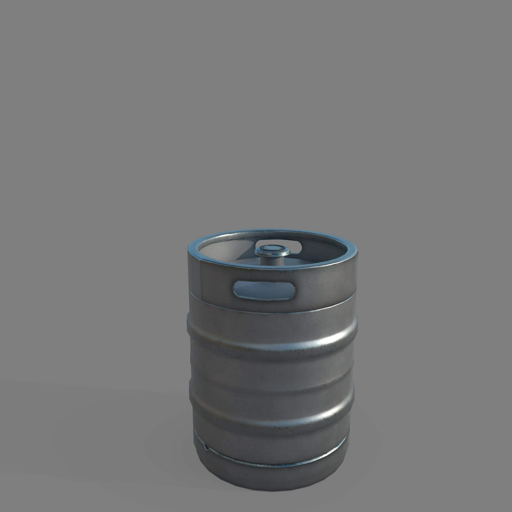 Beer Barrel - 3D Model by Simple3D