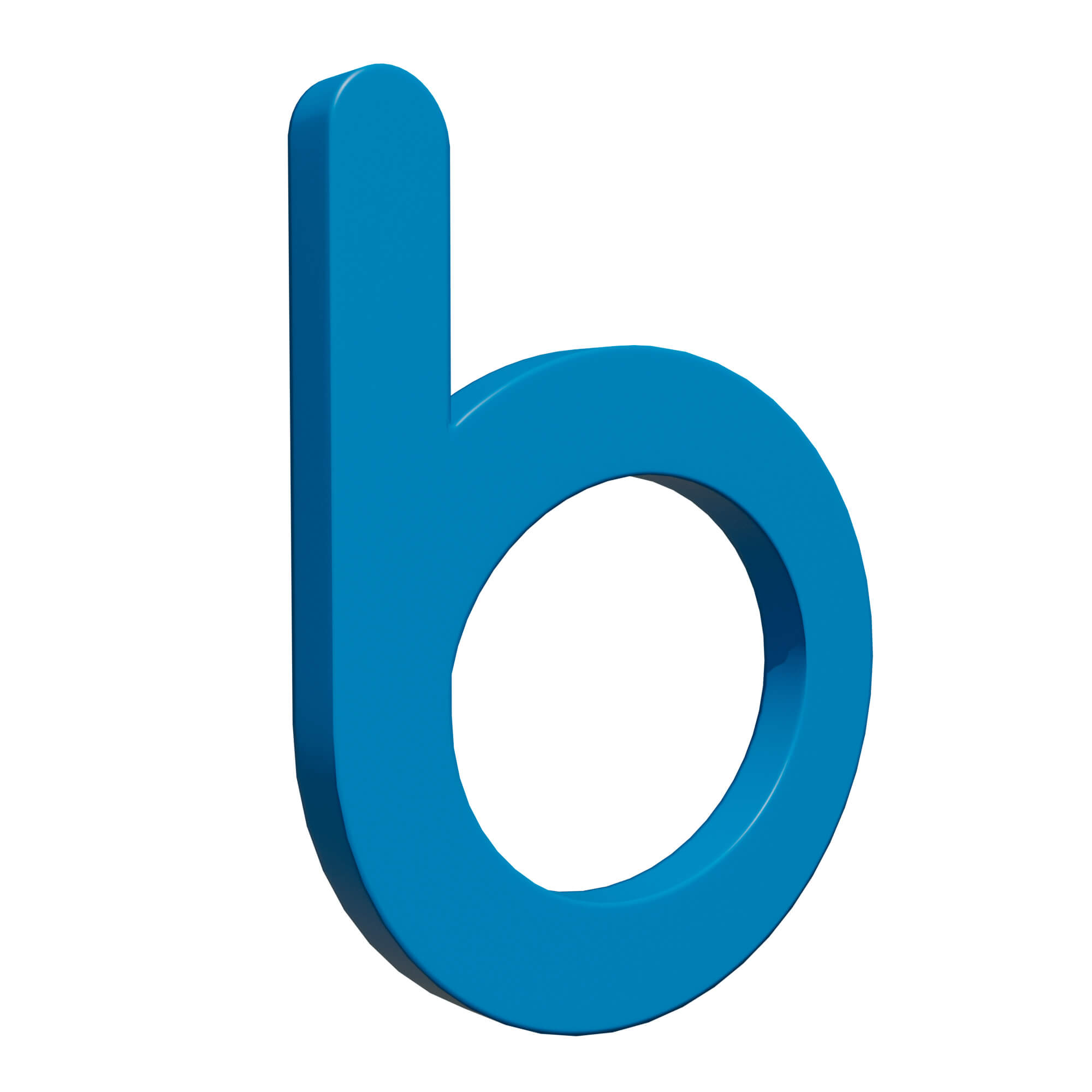 Bing Social Media Symbol - 3D Model by Simple3D