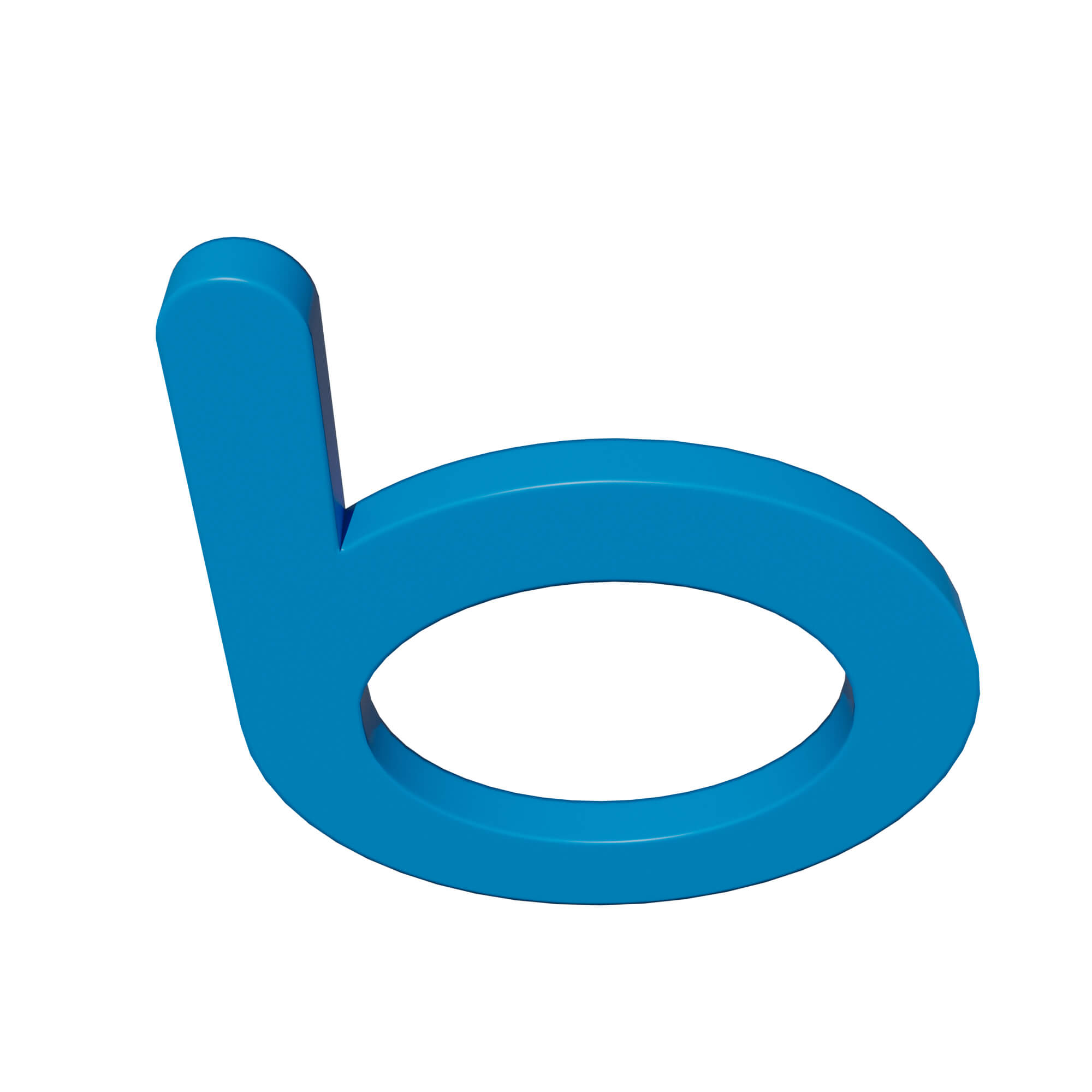 Bing Social Media Symbol - 3D Model by Simple3D