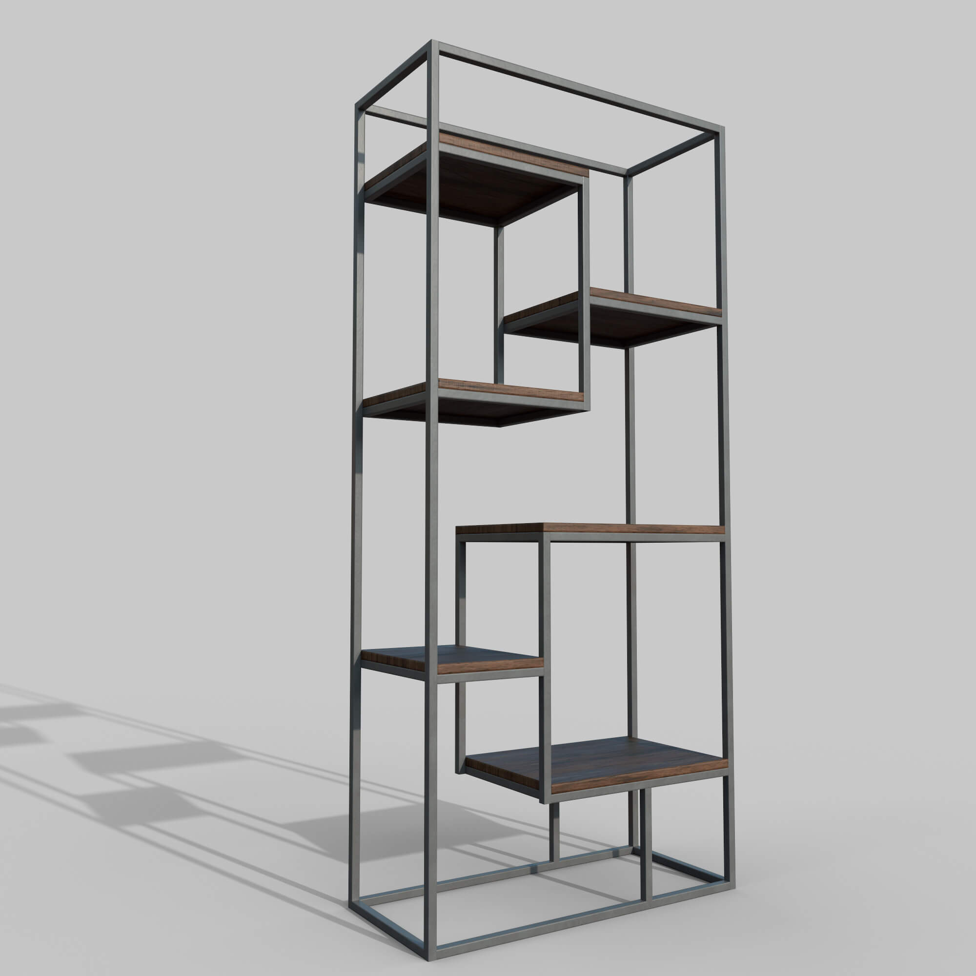 Bookshelf Concept - 3D Model by Simple3D