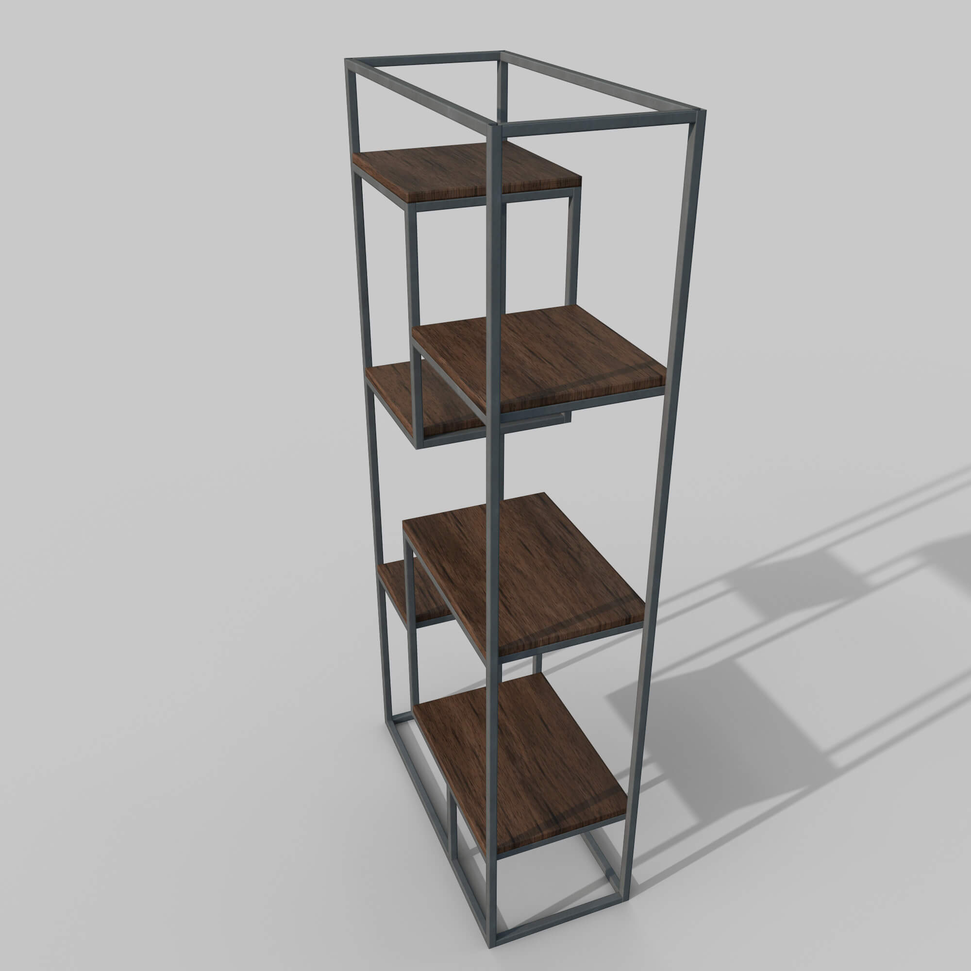 Bookshelf Concept - 3D Model by Simple3D