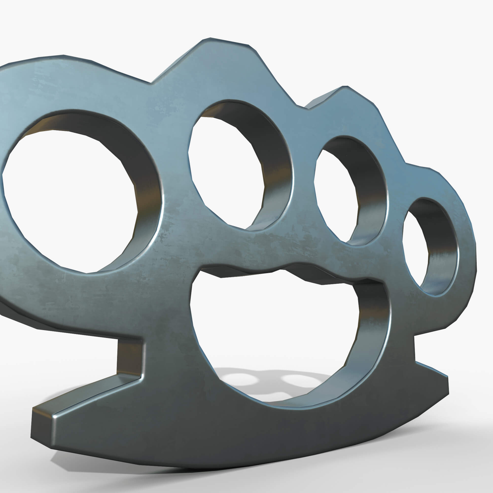 Brass Knuckles - Free 3D Model by Simple3D