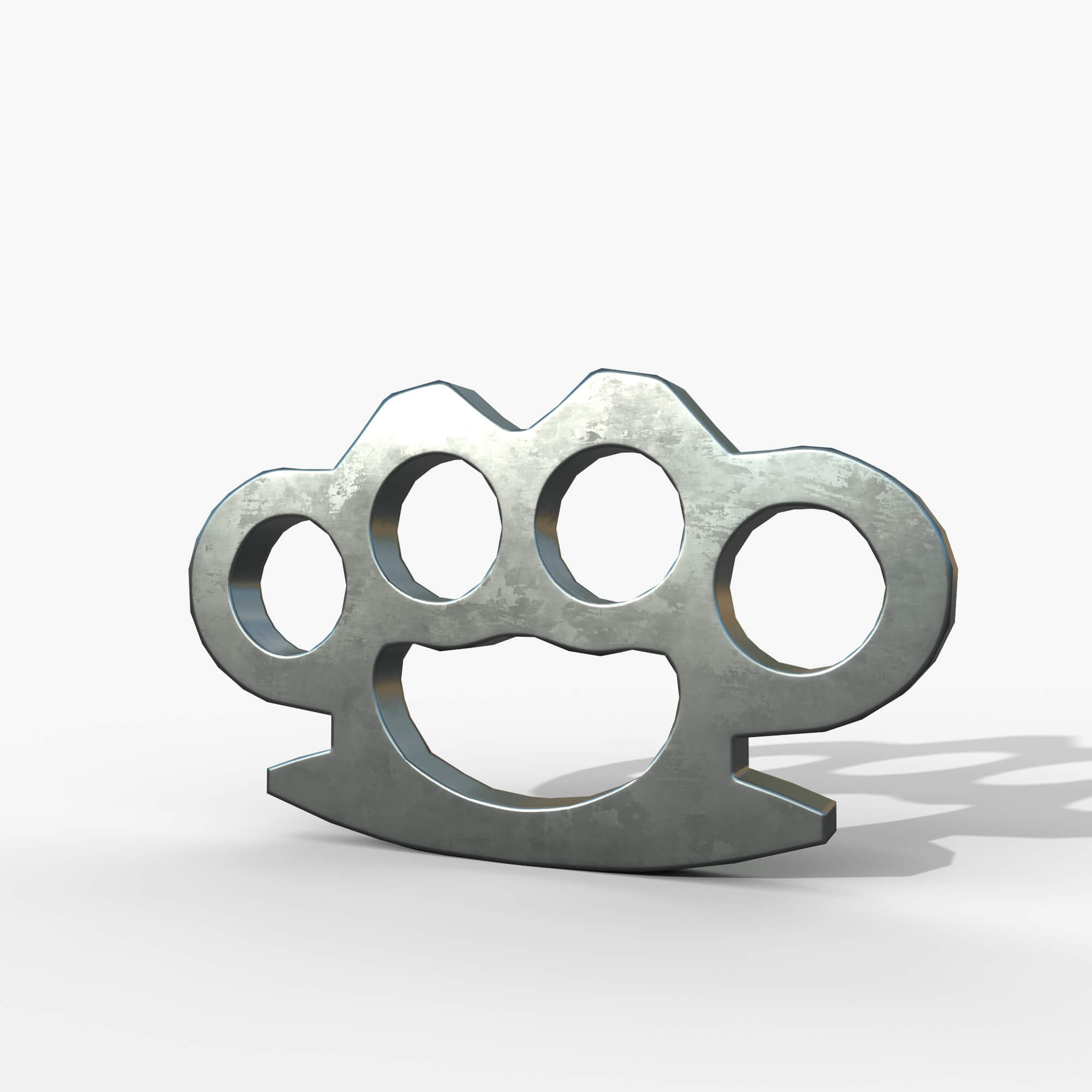 Brass Knuckles - Free 3D Model by Simple3D