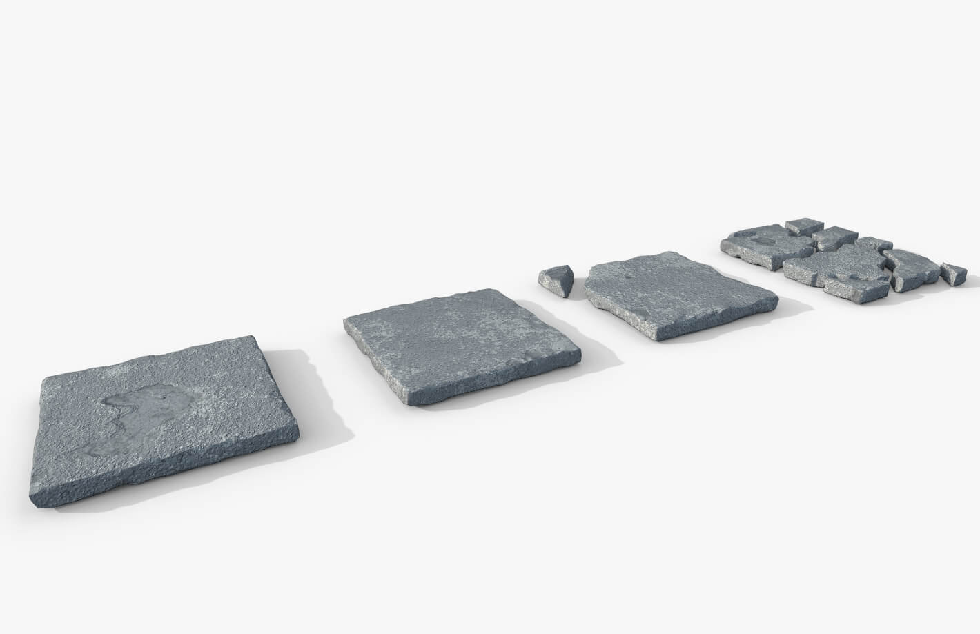 Cement Tiles - 3D Model by Simple3D