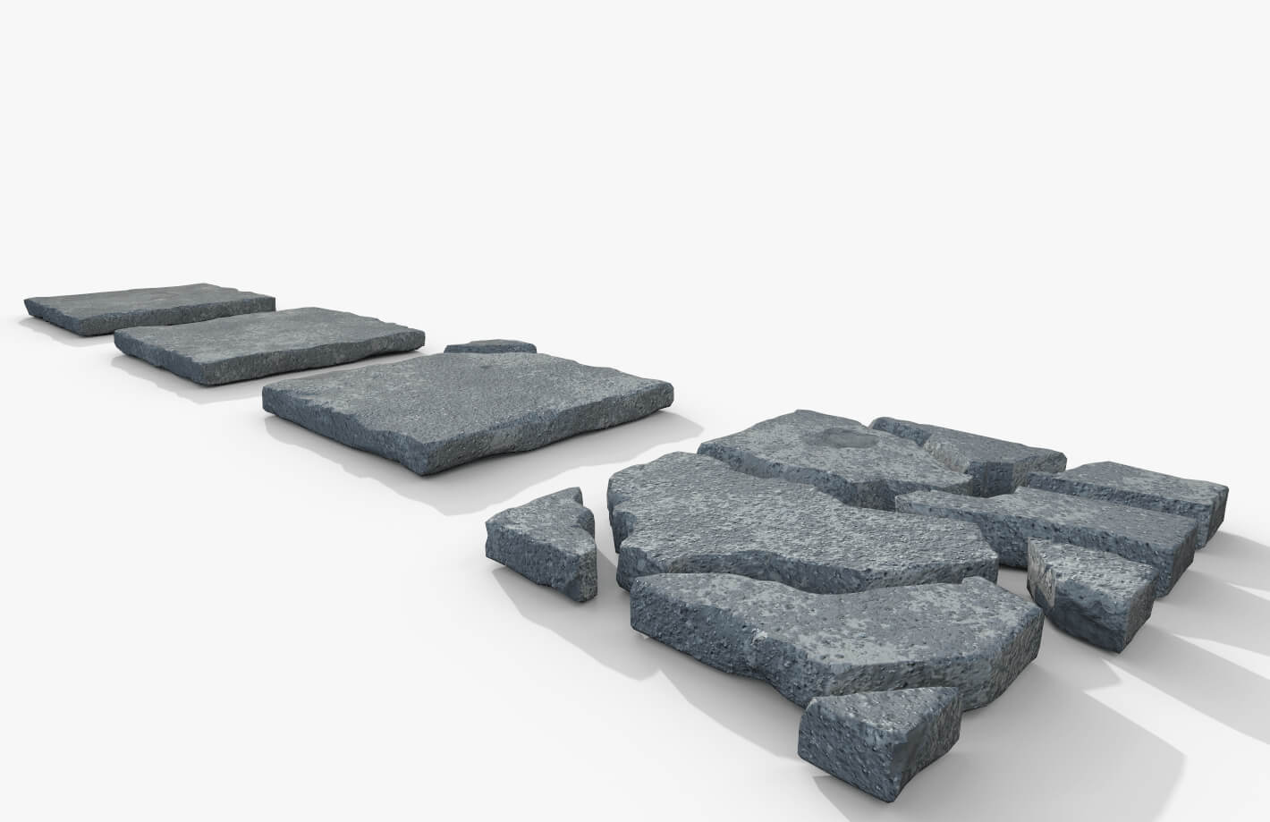 Cement Tiles - 3D Model by Simple3D