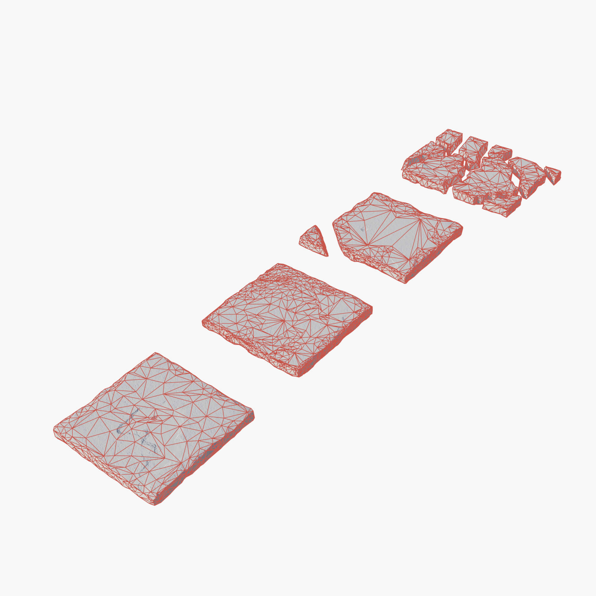 Cement Tiles - 3D Model by Simple3D