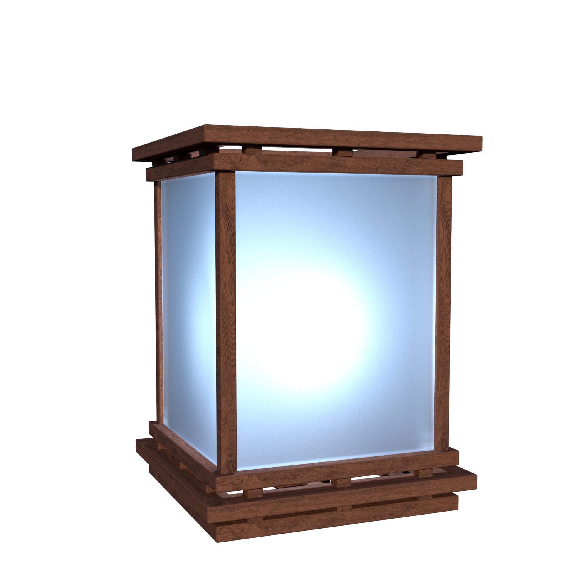 Chinese Style Lamp - Free 3D Model by Simple3D