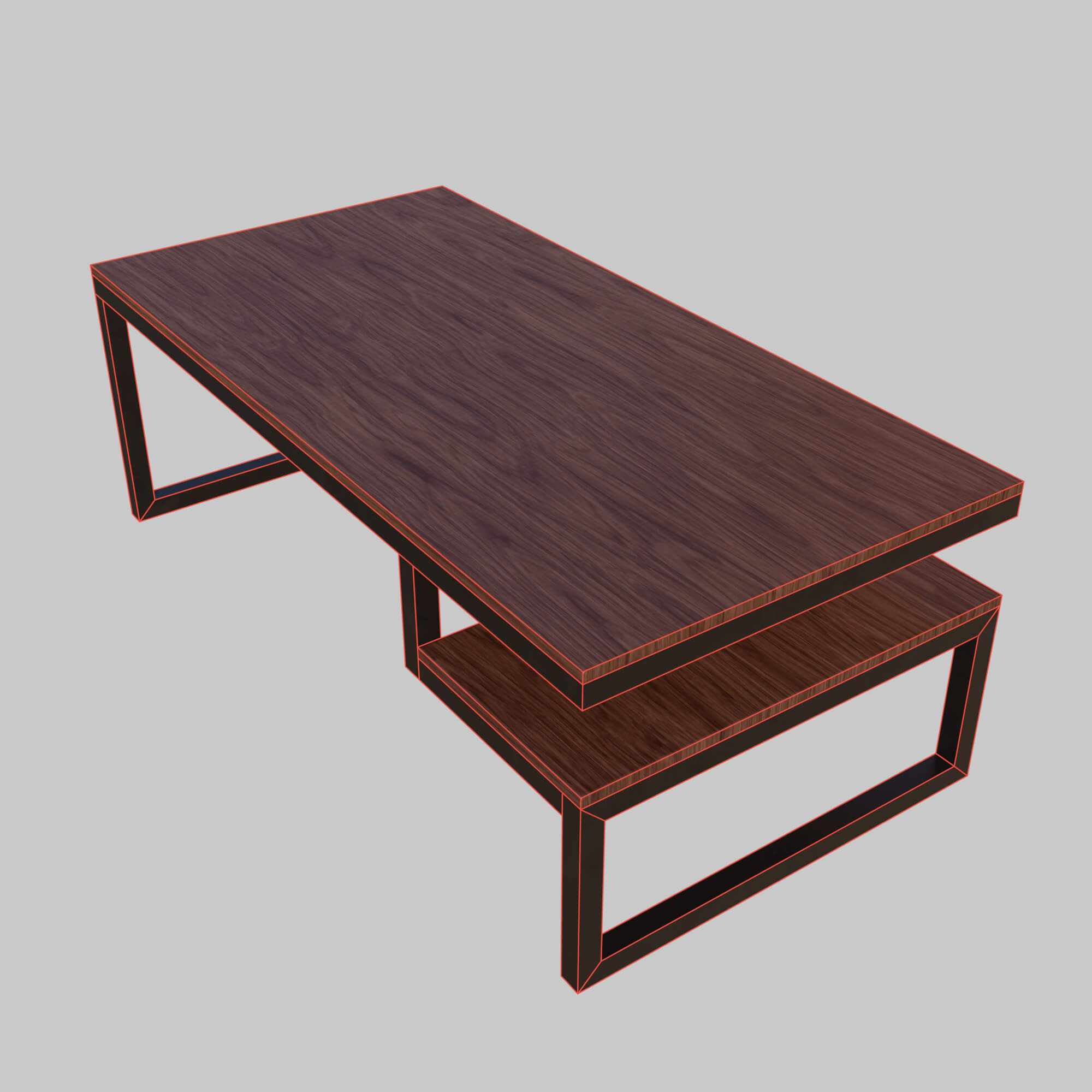 Coffe Table Concept - 3D Model by Simple3D