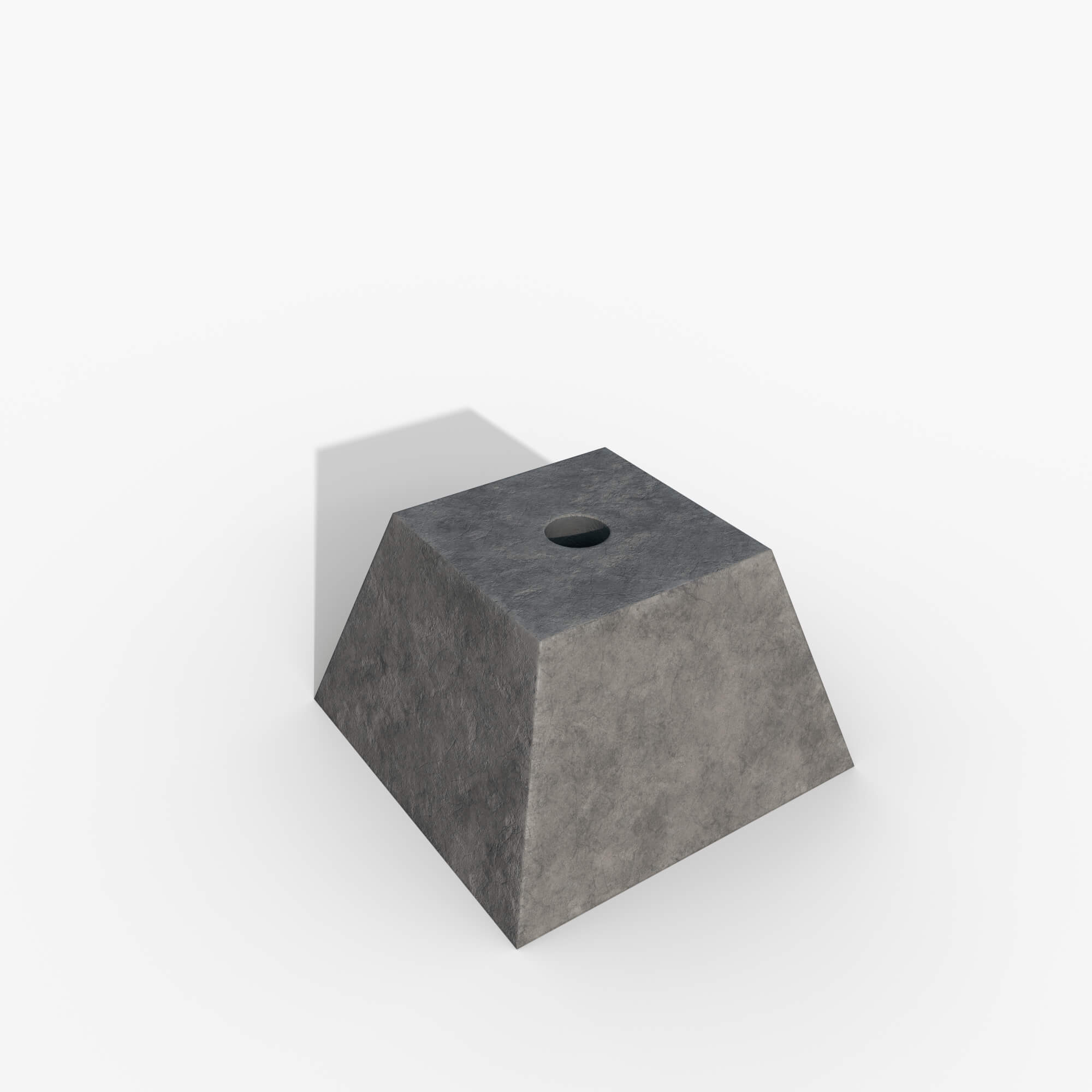 Concrete Pyramid - Free 3D Model by Simple3D