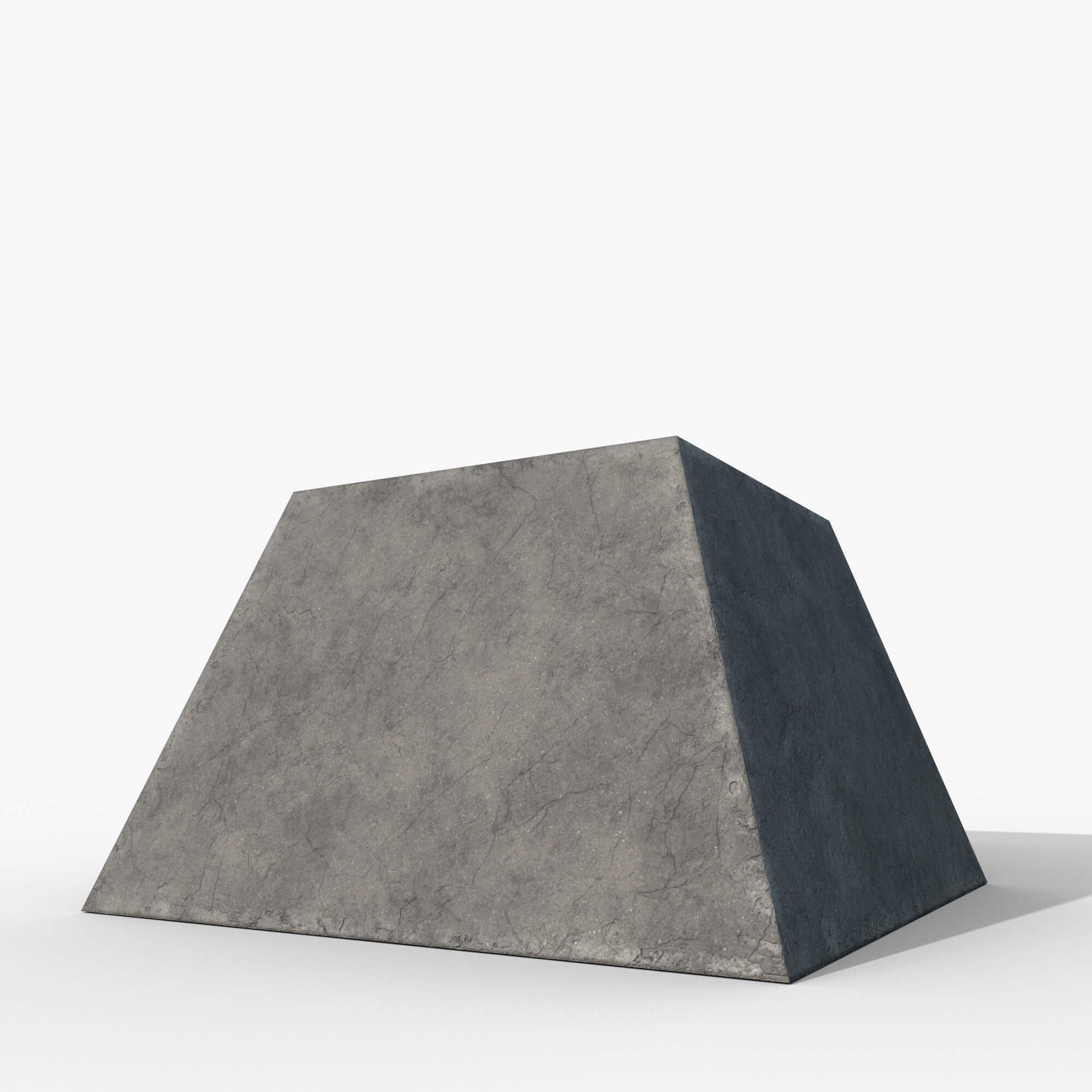 Concrete Pyramid - Free 3D Model by Simple3D