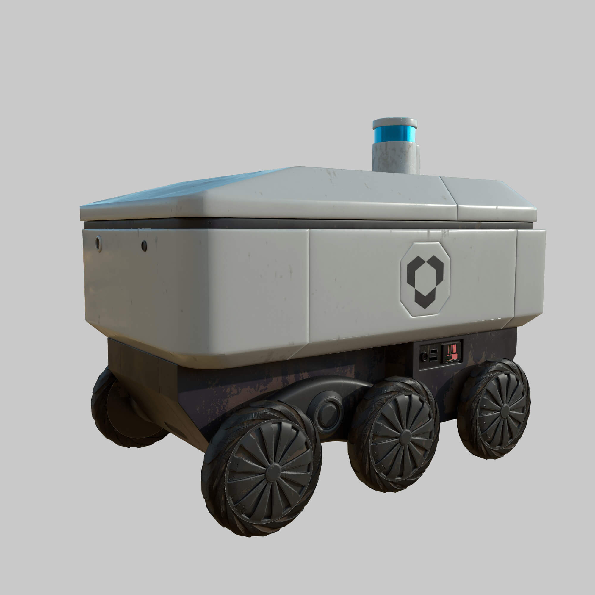 Delivery Robot - 3D Model by Simple3D