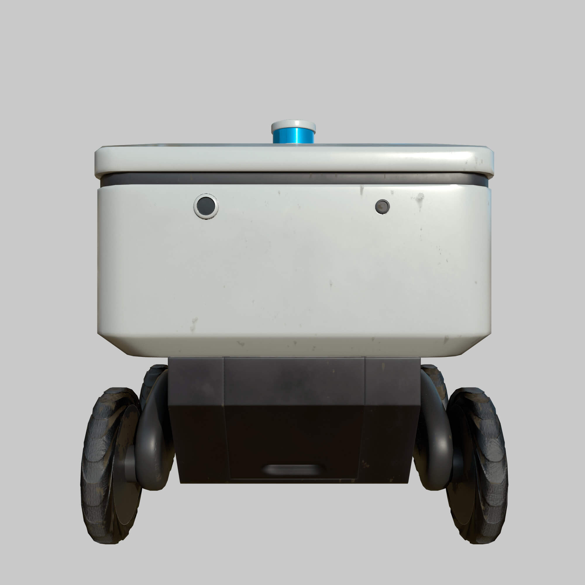 Delivery Robot - 3D Model by Simple3D