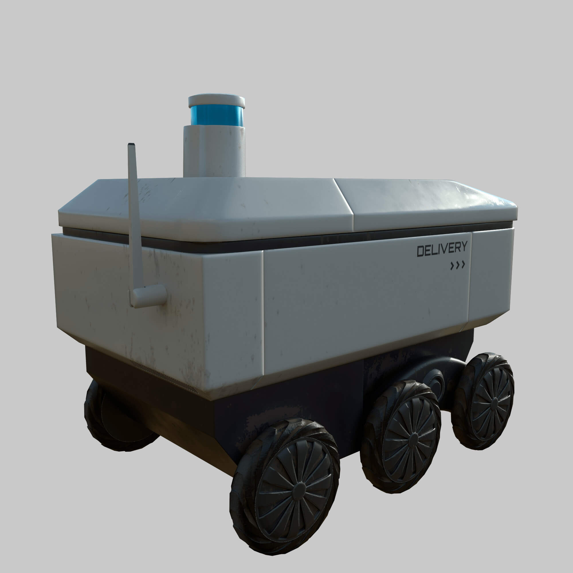Delivery Robot - 3D Model by Simple3D