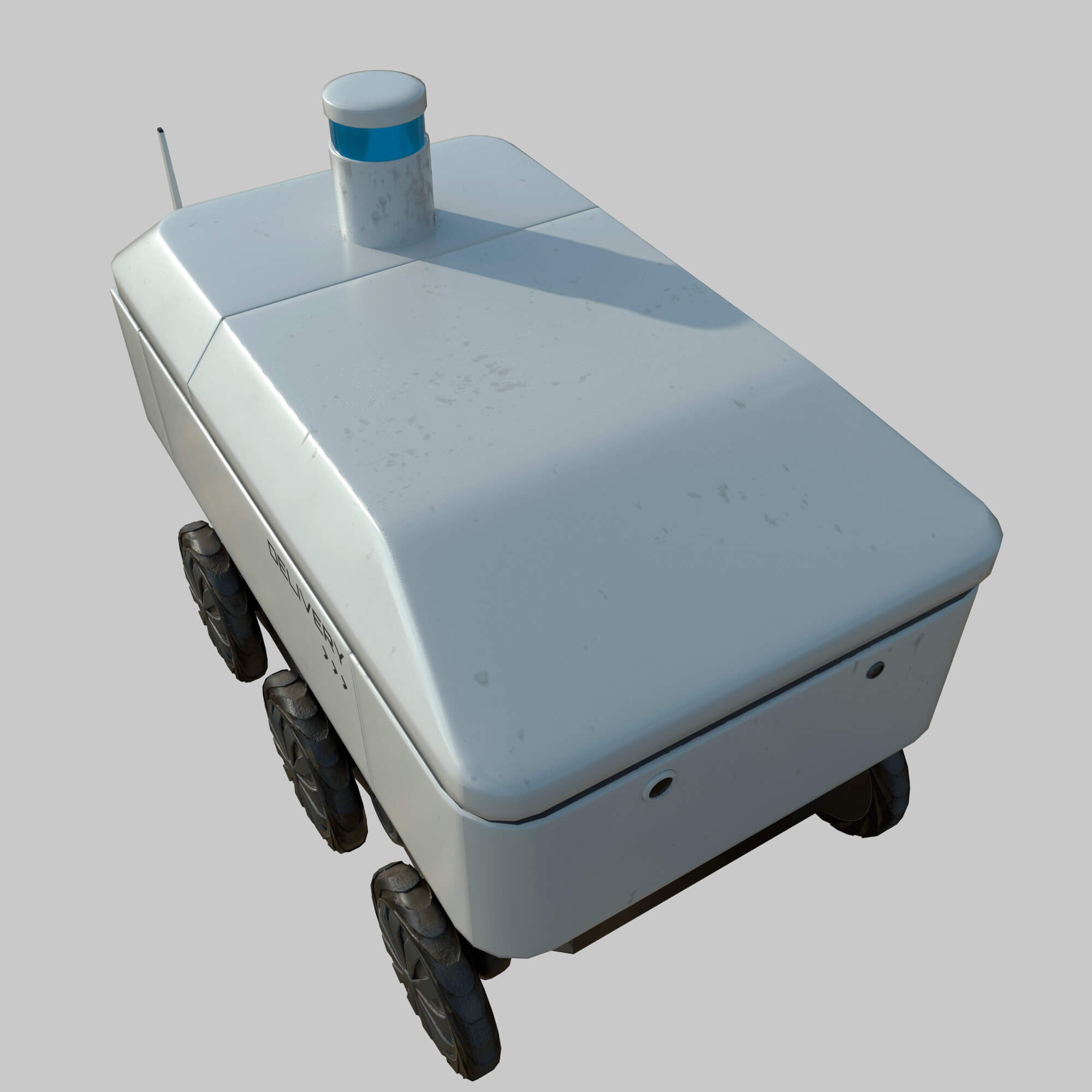 Delivery Robot - 3D Model by Simple3D