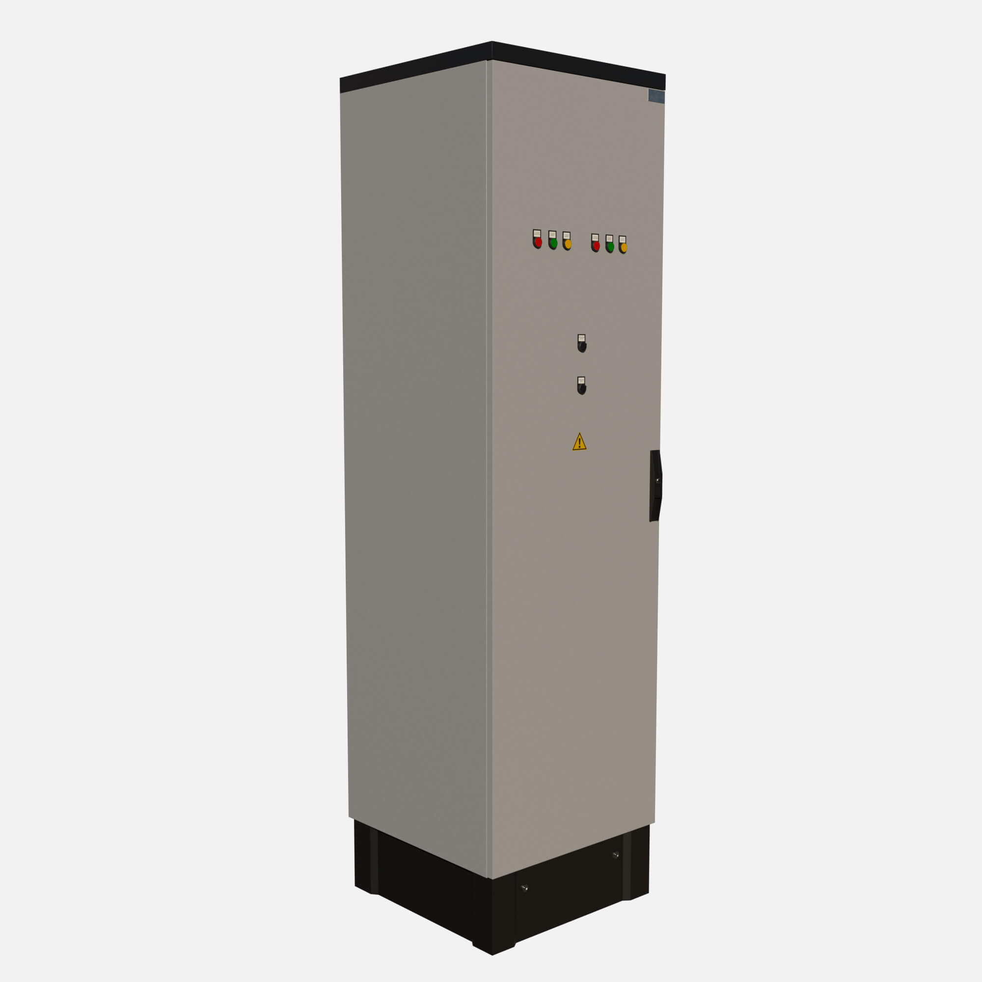 Electric Control Cabinet - 3D Model by Simple3D