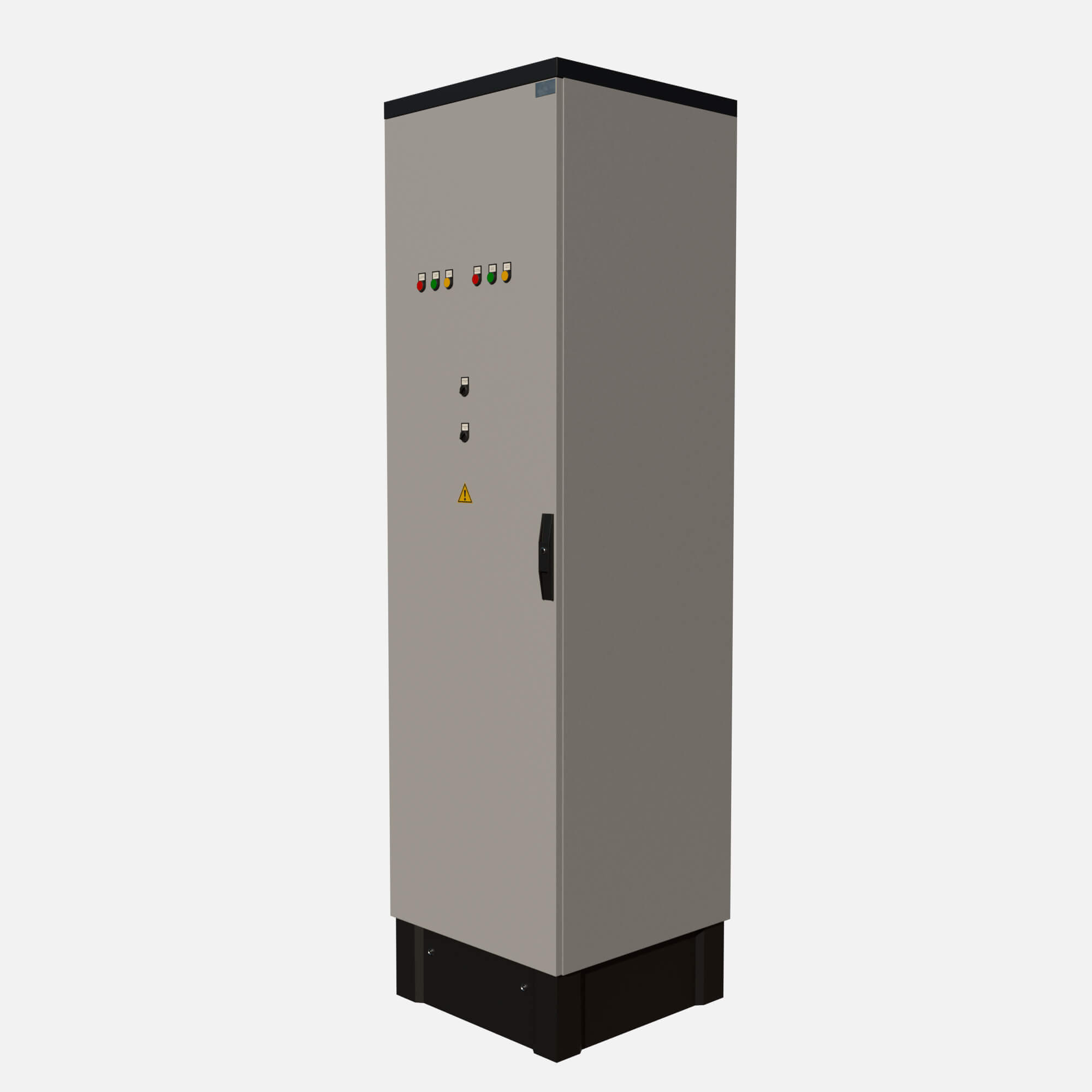 Electric Control Cabinet - 3D Model by Simple3D