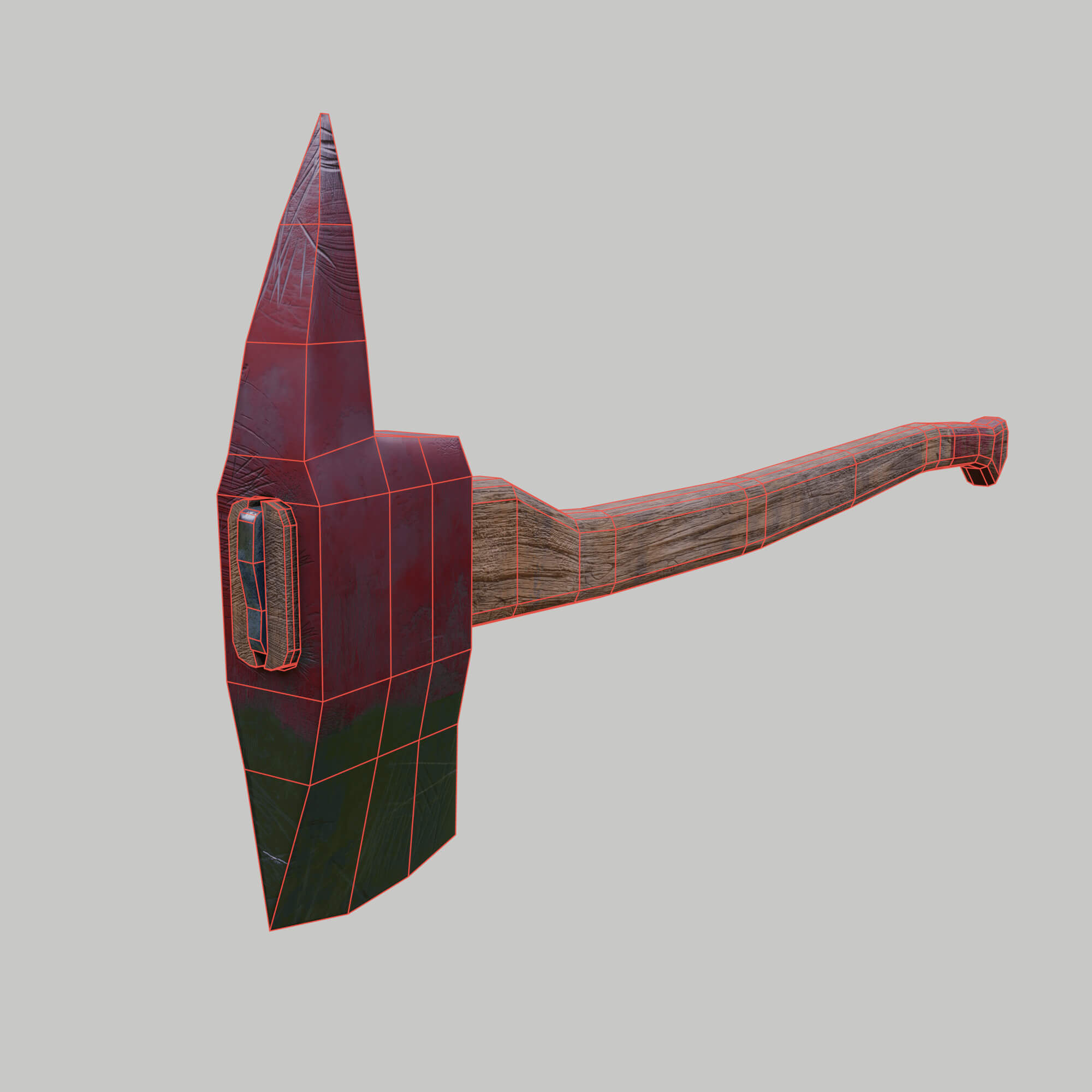 Fire Axe - 3D Model by Simple3D