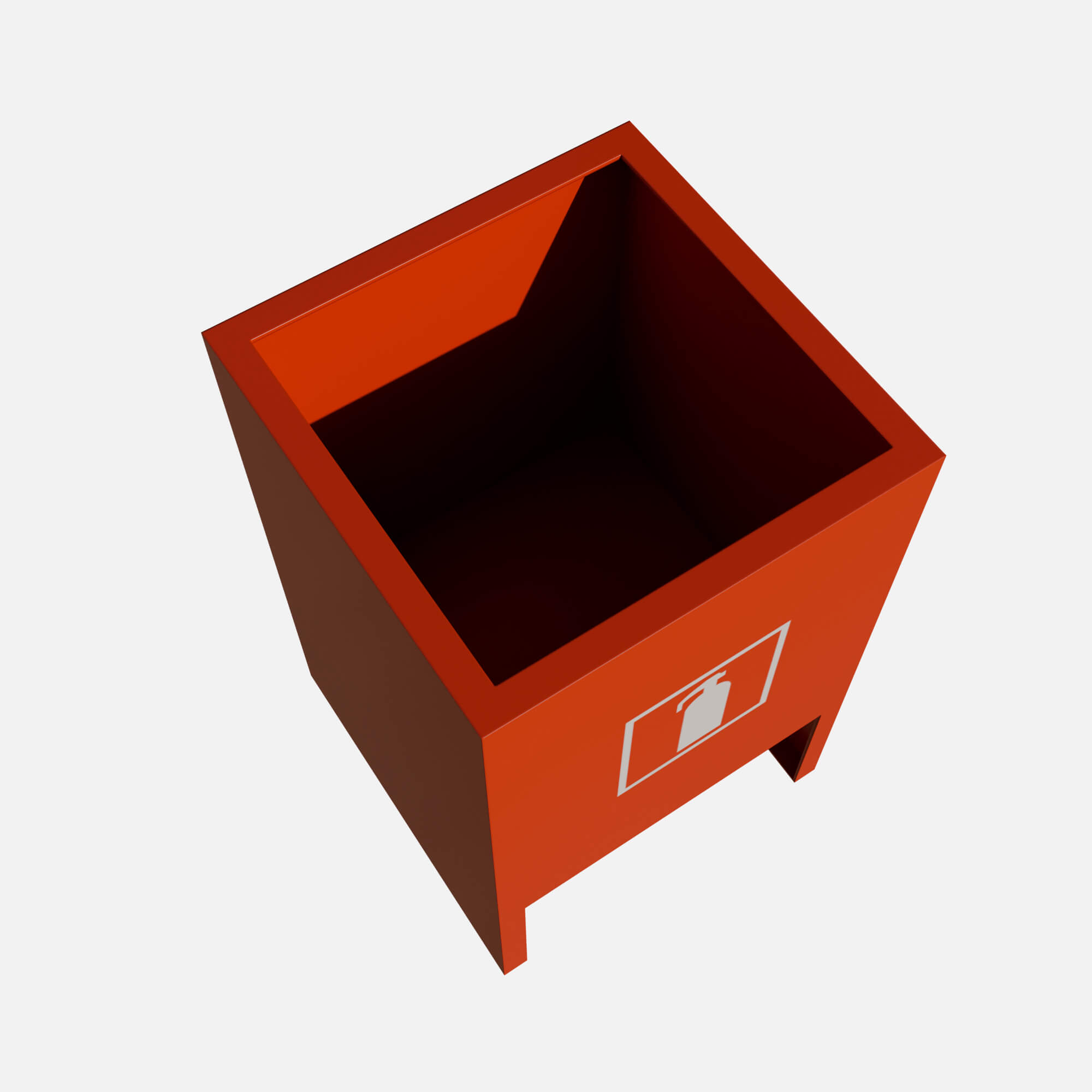 Fire Extinguisher Stand - 3D Model by Simple3D