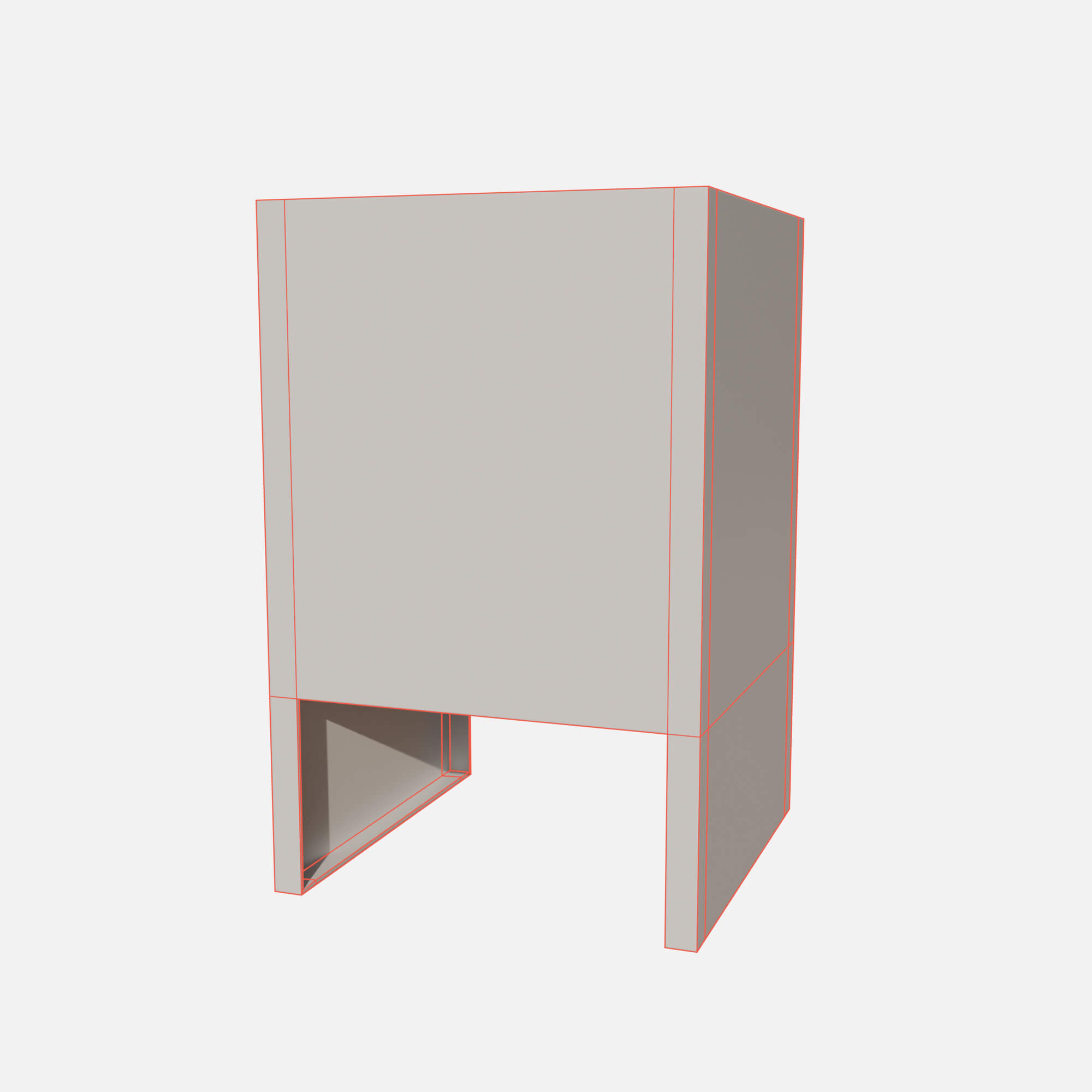Fire Extinguisher Stand - 3D Model by Simple3D