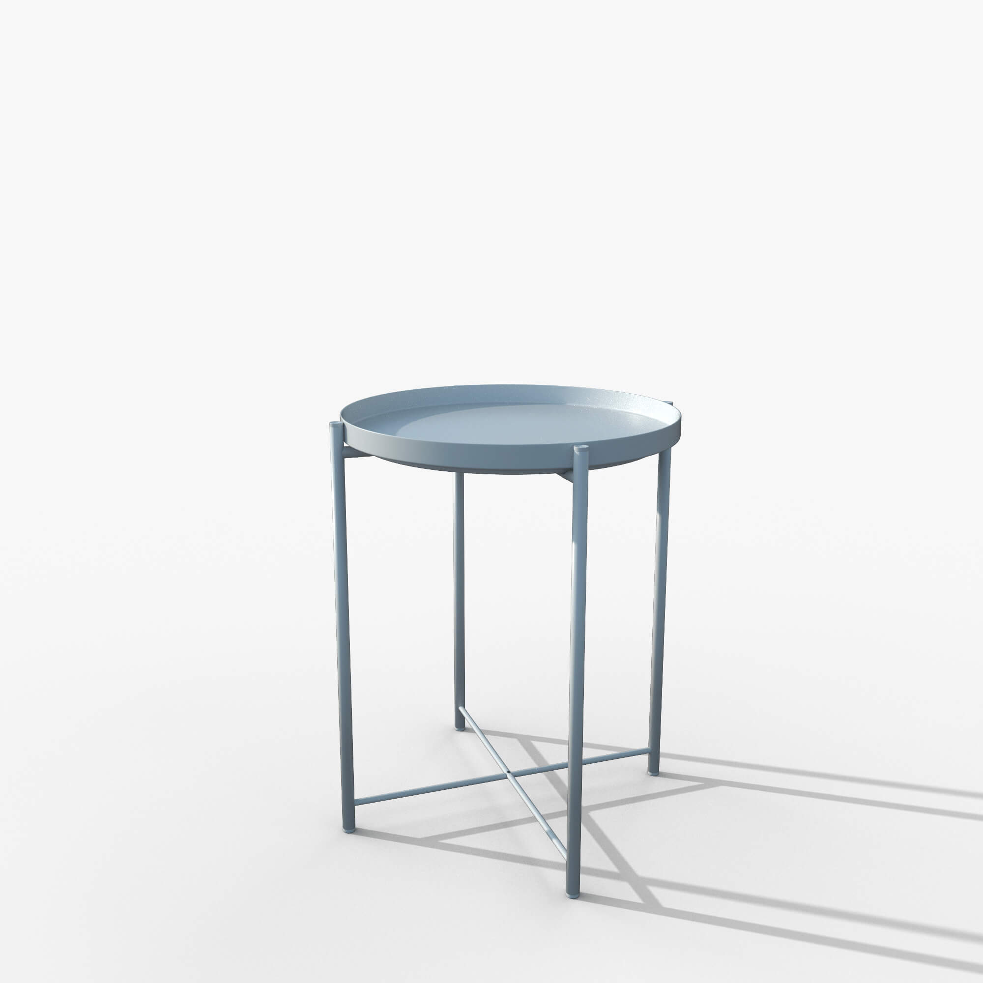 Gladom Table White IKEA - 3D Model by Simple3D
