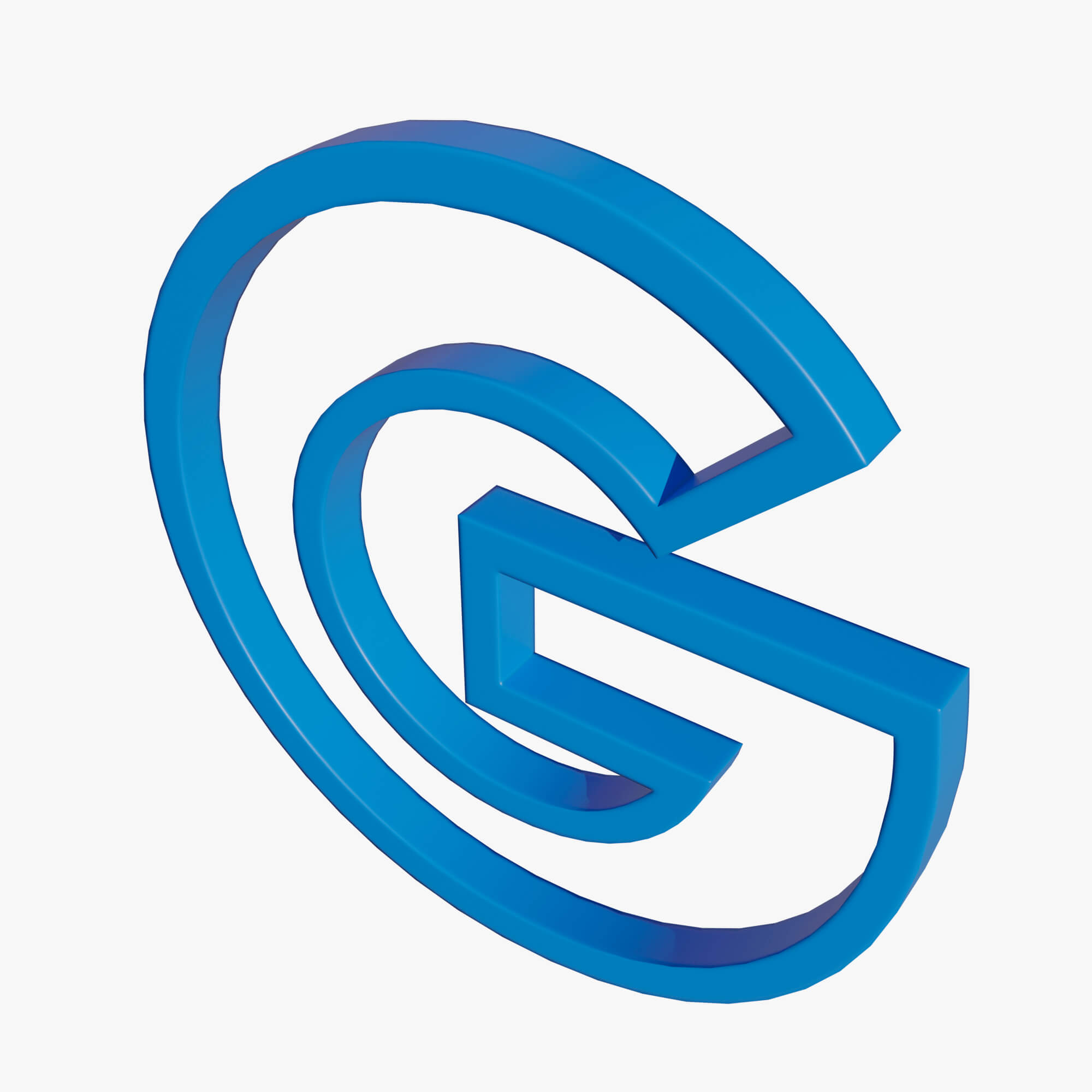 Google Symbol - 3D Model by Simple3D